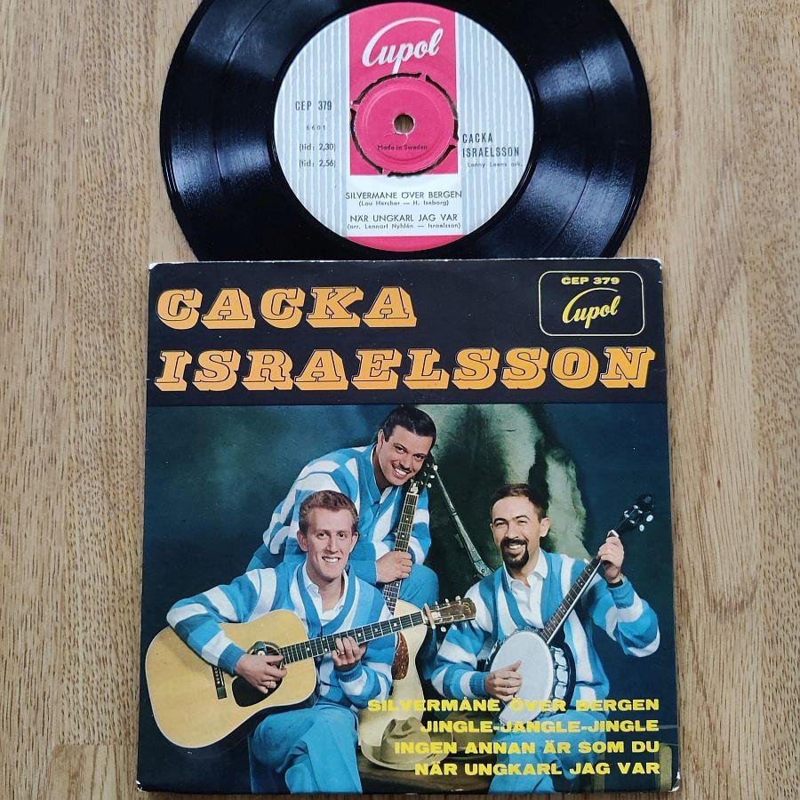 Cacka Israelsson - Silvermåne över bergen (EP) .. | Köp på Tradera ...