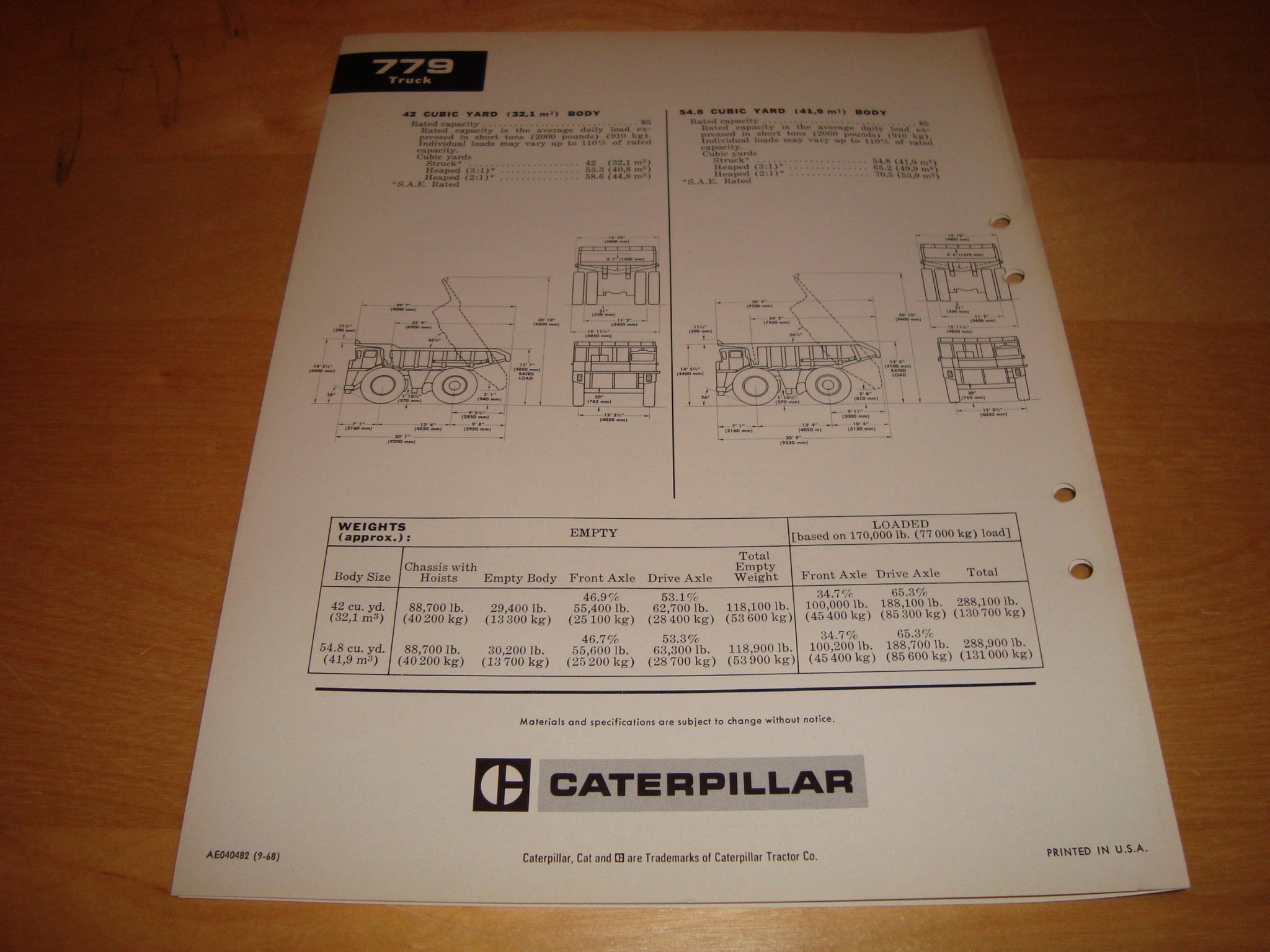 Cat Caterpillar 779 gruvtruck dumper maskin bro.. | Köp på Tradera ...