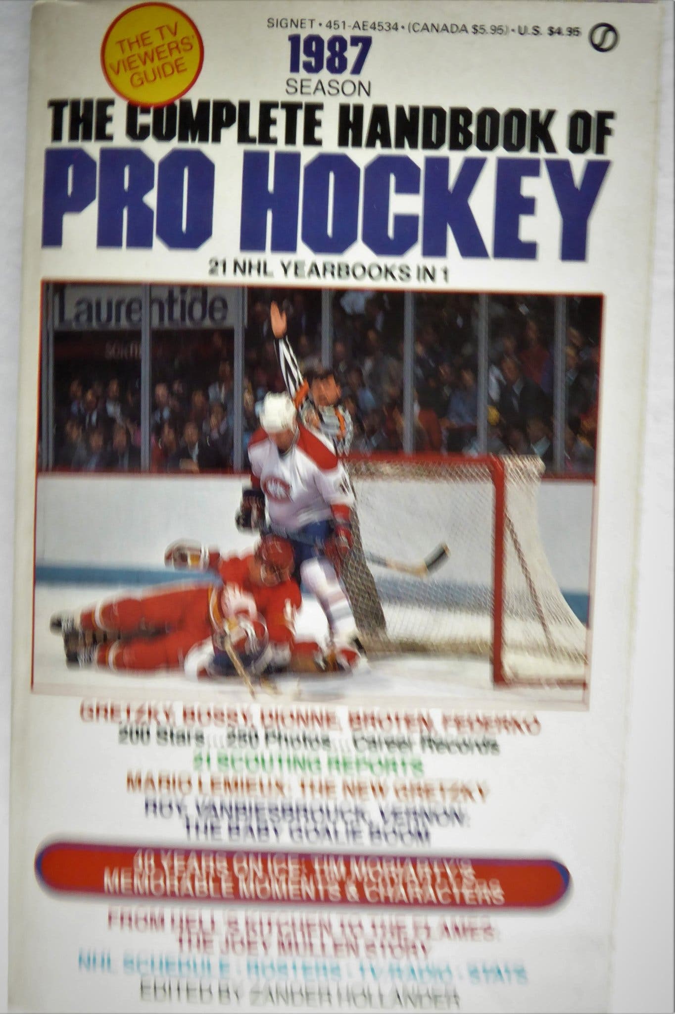 Årsbok NHL från 1987 med statistik och bilder. .. | Köp på Tradera ...