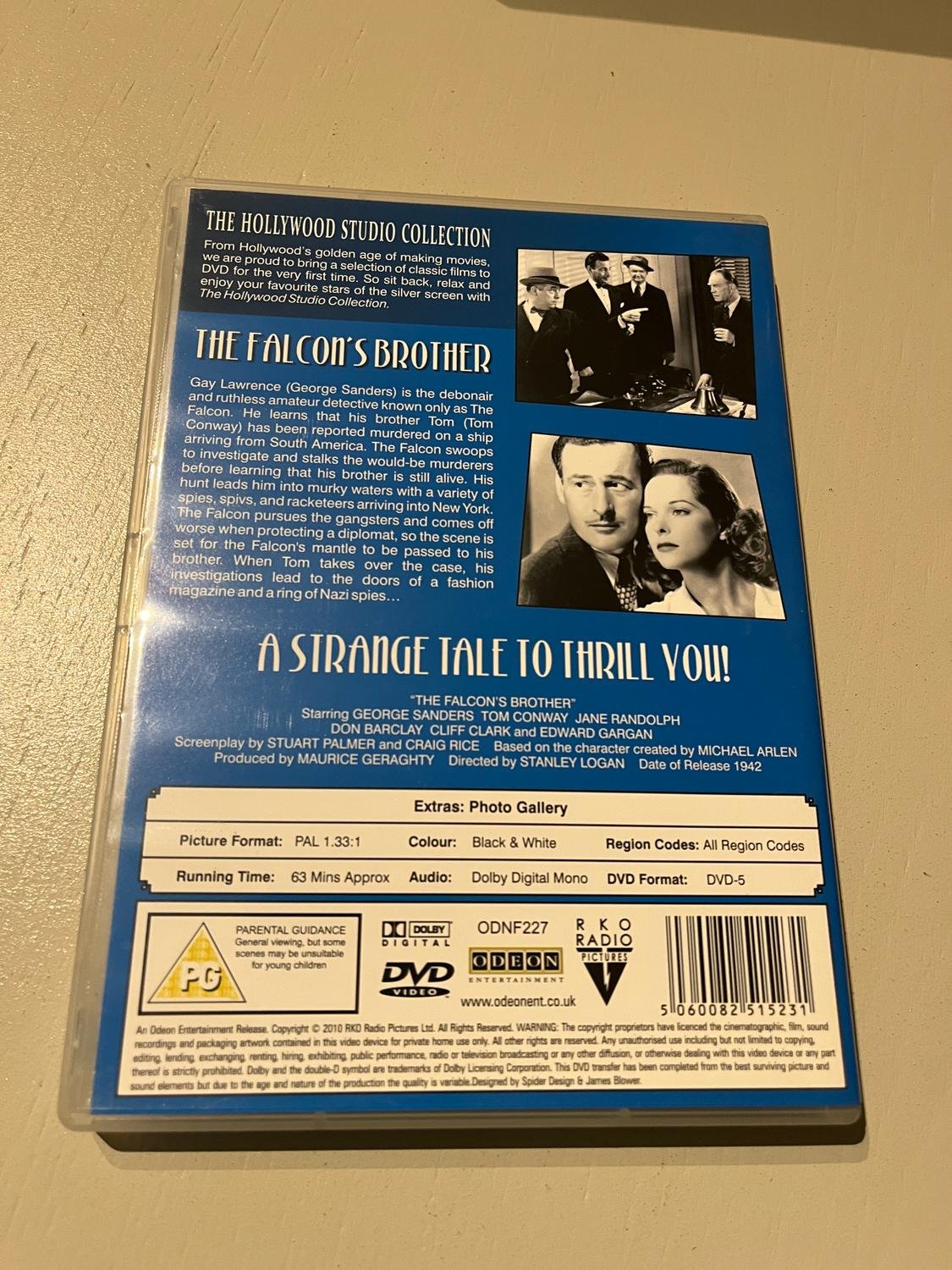 DVD-film: The Falcon's Brothers (Ge.. | Köp från Blabom på Tradera ...