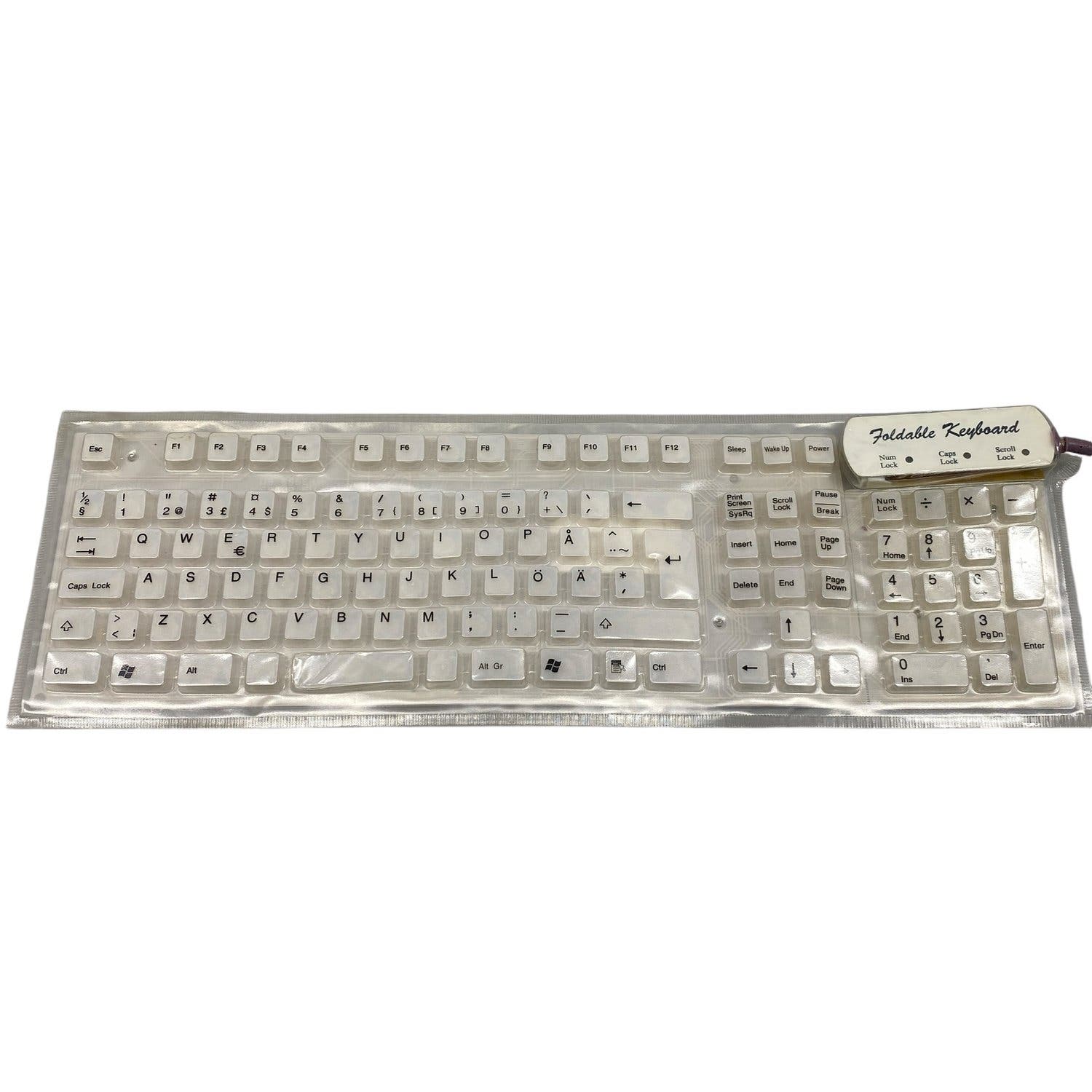 Tangent Keyboard Hopfällbart USB | Köp från Footly på Tradera (648988985)