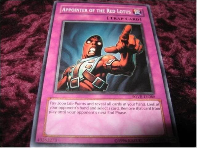 YU-GI-OH APPOINTER OF THE RED LOT.. | Köp från ghost 64 på Tradera ...