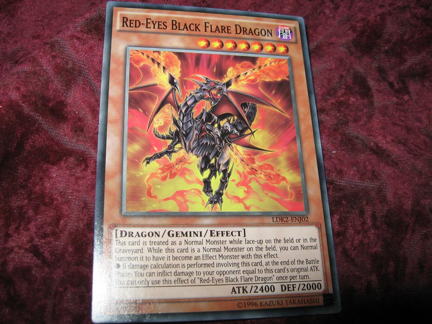 YU-GI-OH RED-EYES BLACK FLARE DRA.. | Köp från ghost 64 på Tradera ...