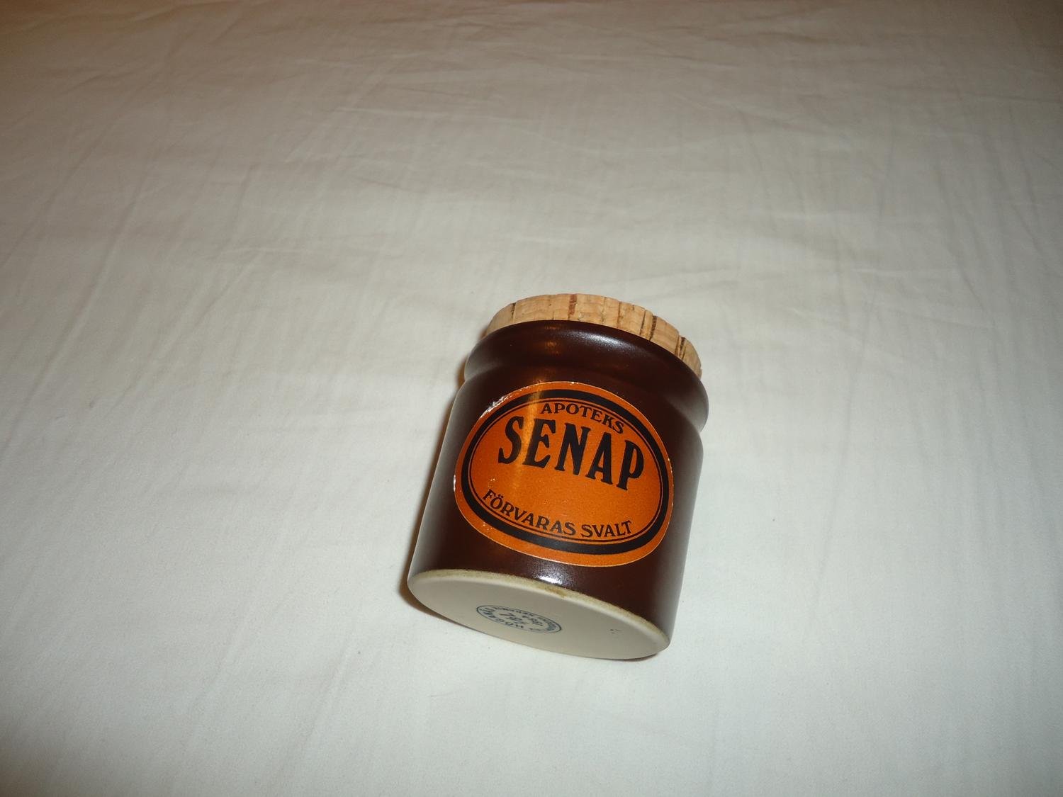 Höganäs senapsburk stengods Kullabygdens Kerami.. | Köp på Tradera ...