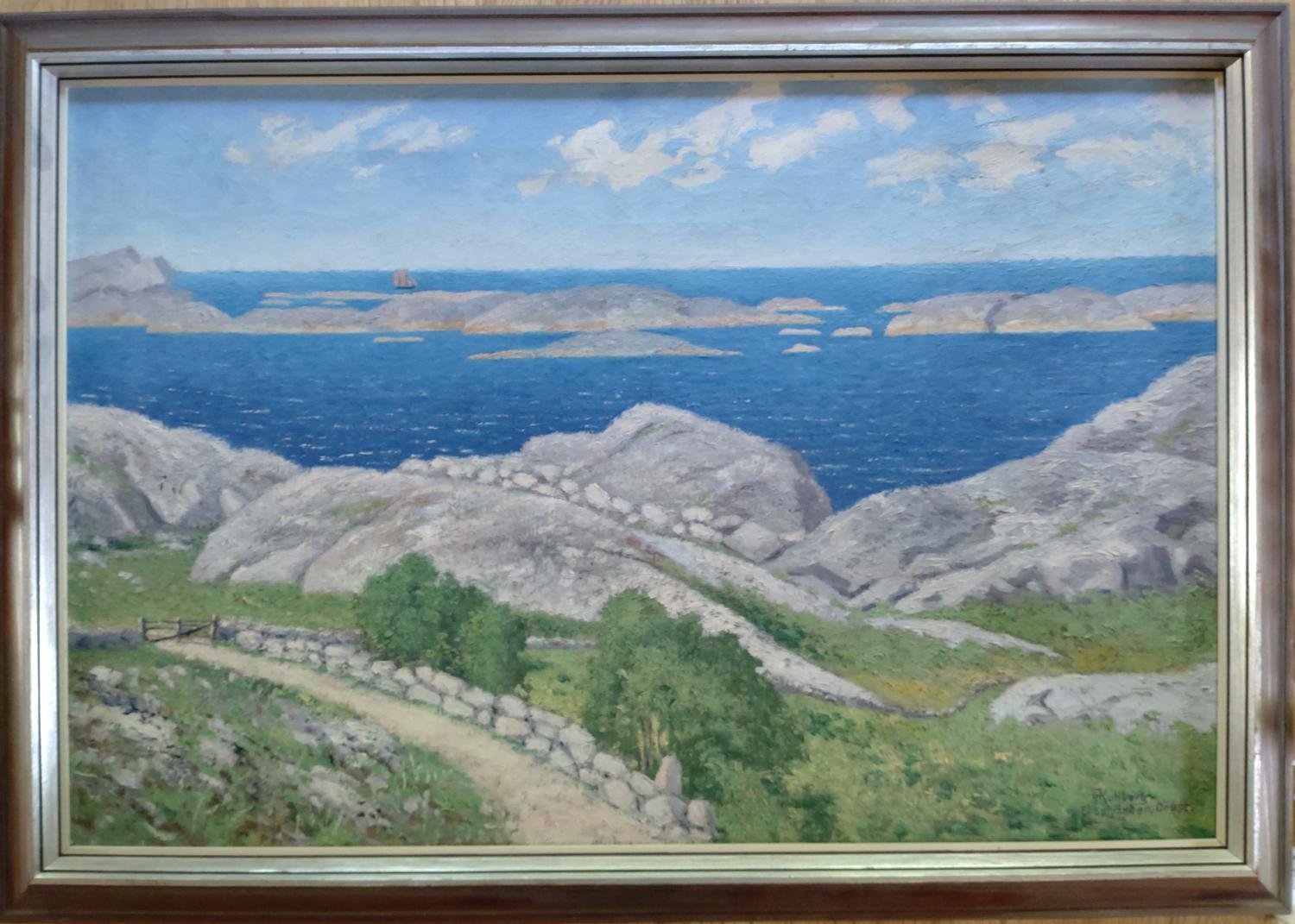 Isac Fredrik Kullberg, 1853-1917, olja på duk. .. | Köp på Tradera ...