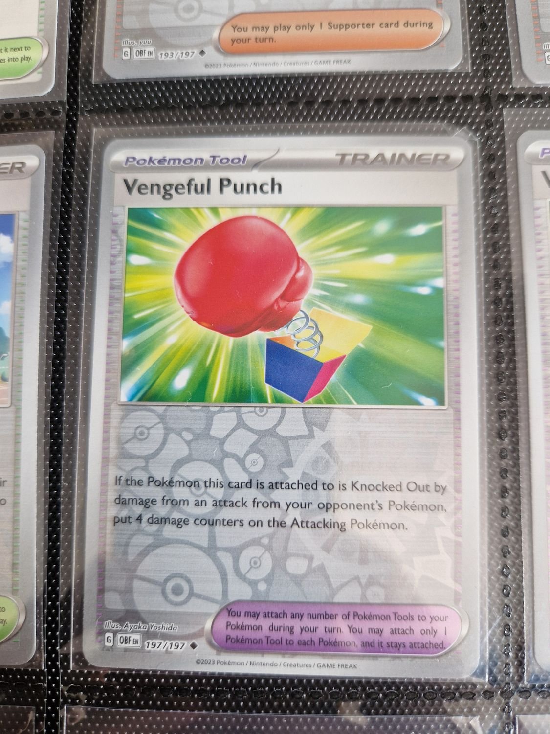 Vengeful Punch 197/197 [S&V Obsidian Flames] Po.. | Köp på Tradera ...