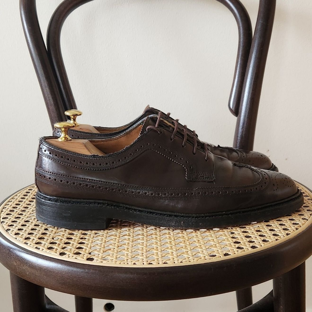 Florsheim Imperial Shell Cordovan Color 8 Longw.. | Köp på Tradera ...