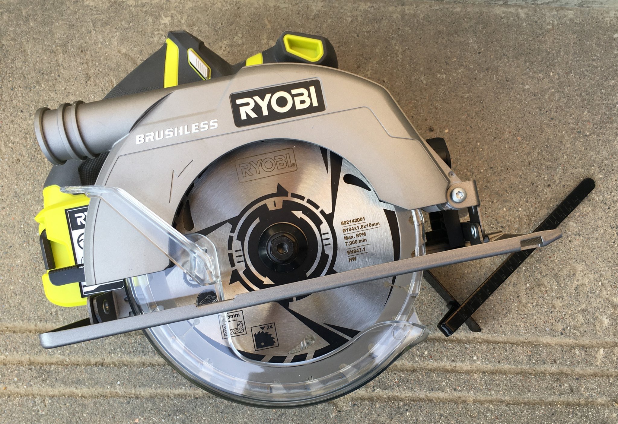 Ryobi R18CS7 Cirkelsåg - Brushless - Borstlös -.. (419759721) ᐈ Köp på ...