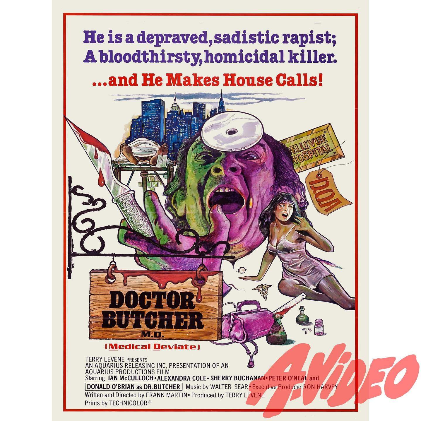 DOCTOR BUTCHER, M.D. - "ZOMBIE HOLOCAUST" - VID.. | Köp på Tradera ...