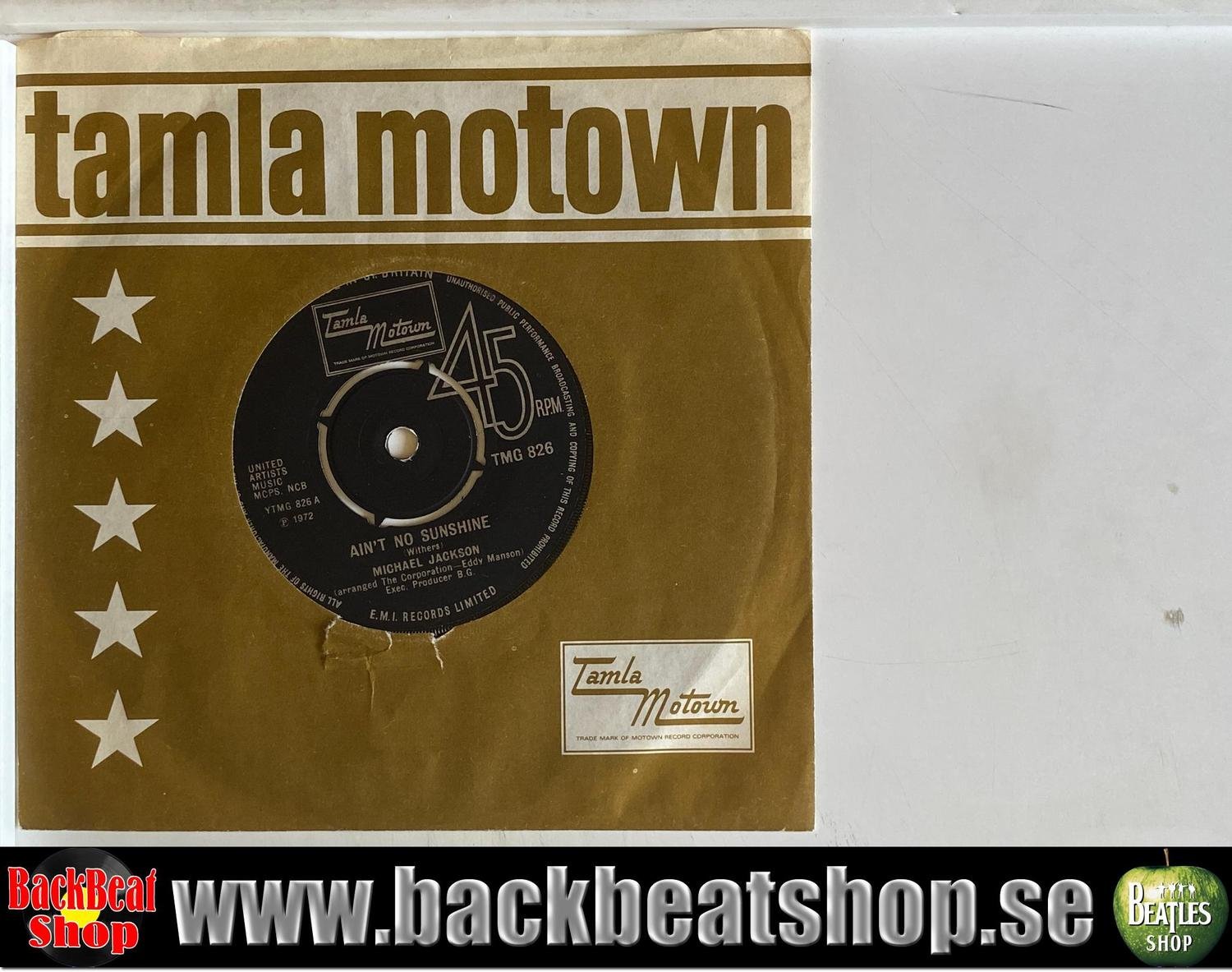 MICHAEL JACKSON - AIN'T NO SUNSHINE | Köp från backbeat på Tradera ...