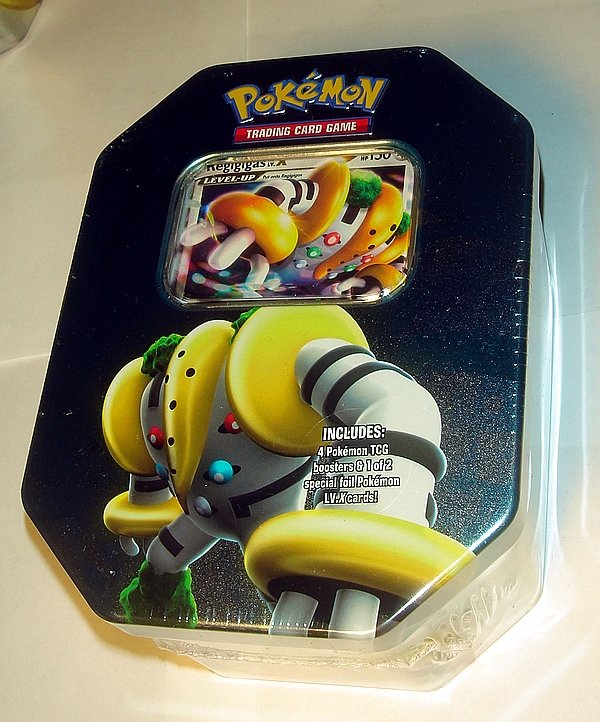 NY POKEMON PLÅT BOX ( REGIGIGAS LV.. | Köp från caprod2 på Tradera ...