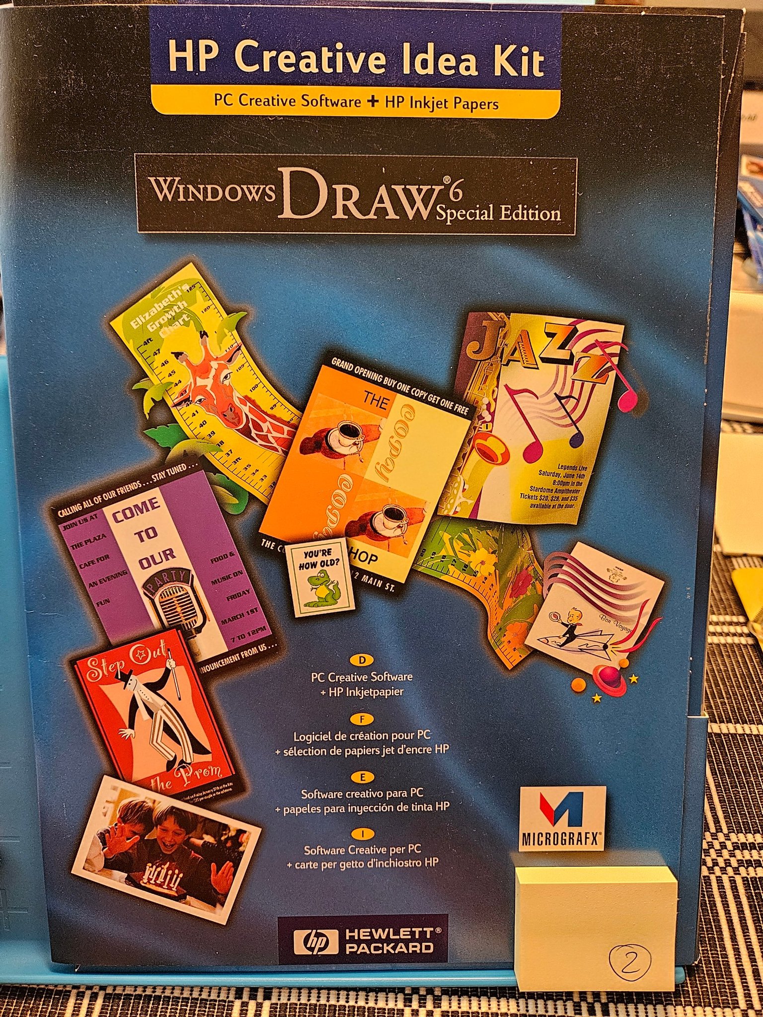HP Creative Idea Kit - Windows Draw 6 Special E.. | Köp på Tradera ...