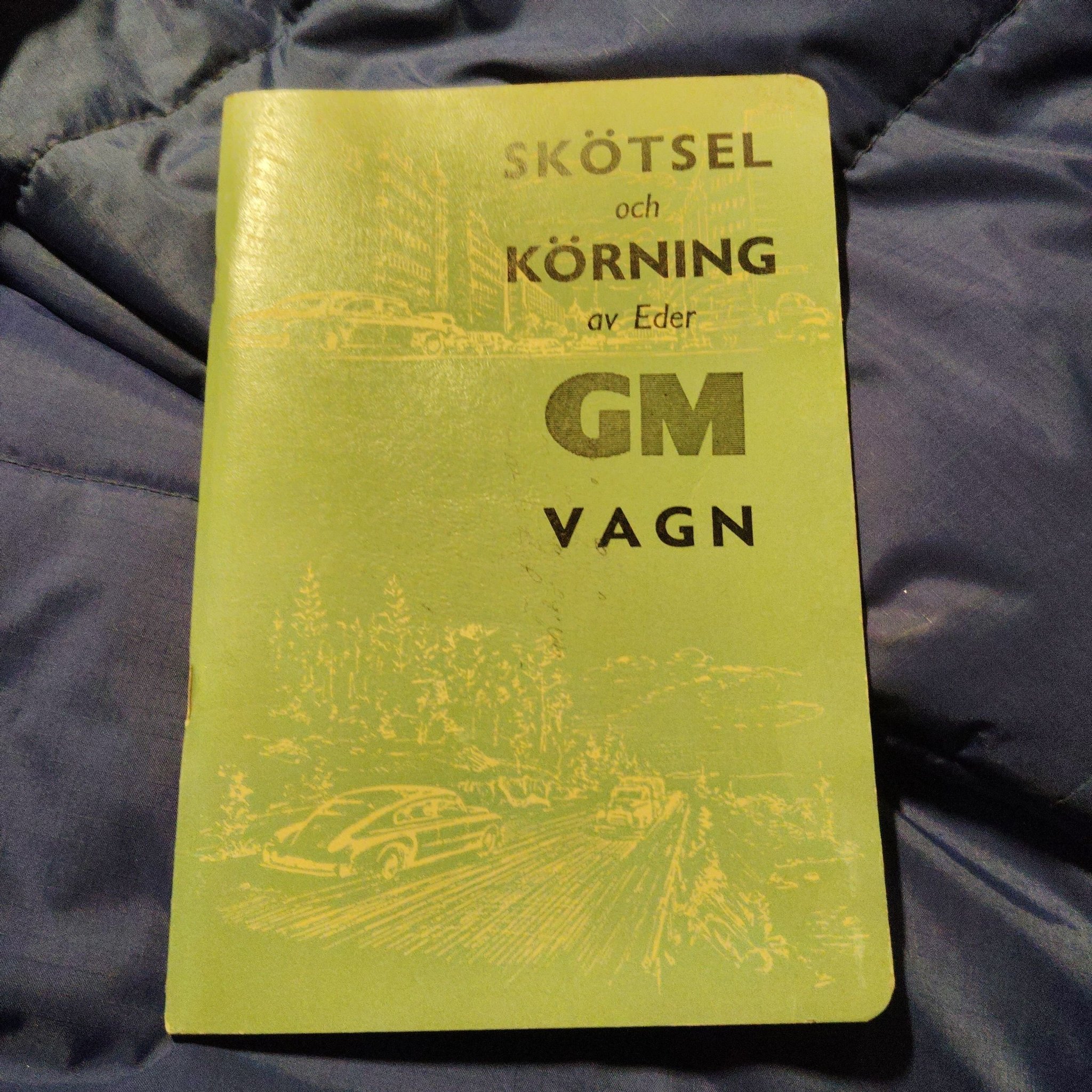 Skötsel och Körning av Eder GM .. | Köp från Retrodelar på Tradera (704045361)