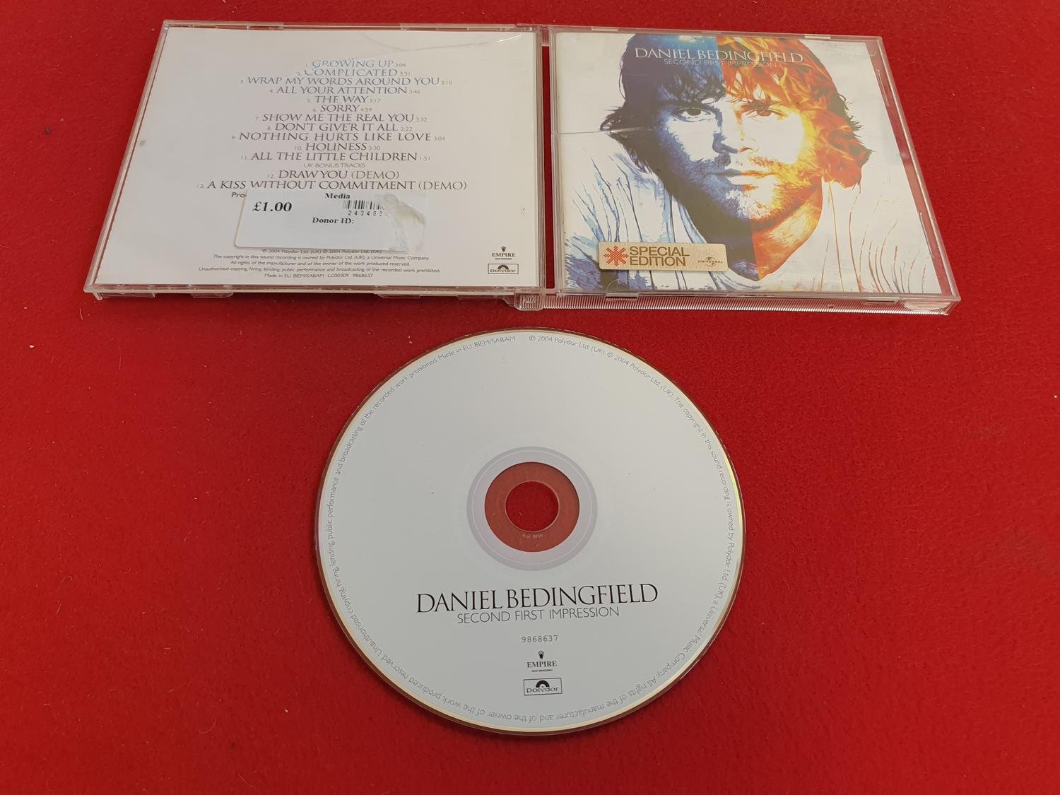 DANIEL BEDINGFIELD SECOND FIRST.. | Köp från game-world på Tradera ...