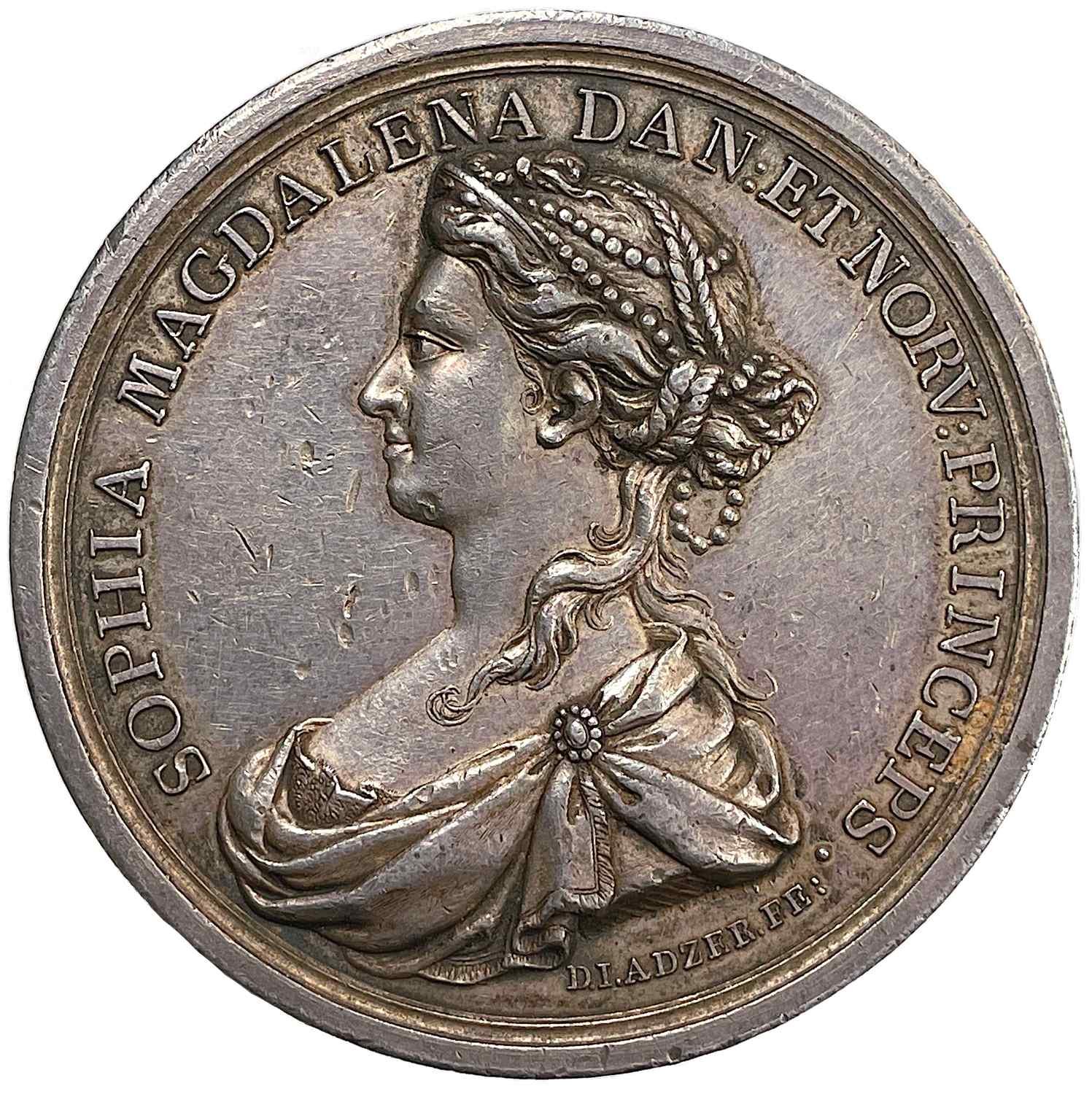 Sophia Magdalenas giftermål i Köpenhamn 1766 av.. | Köp på Tradera ...
