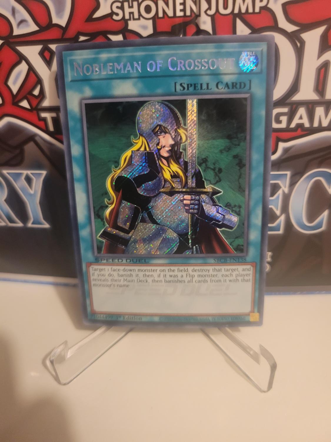 Yu-Gi-Oh Nobleman of Crossout Secret Rare | Köp på Tradera (600270896)