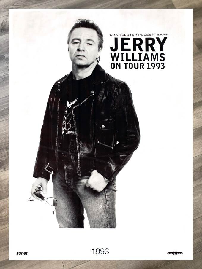 JERRY WILLIAMS ON TOUR 1993 PHO.. | Köp från Djupegatan på Tradera ...