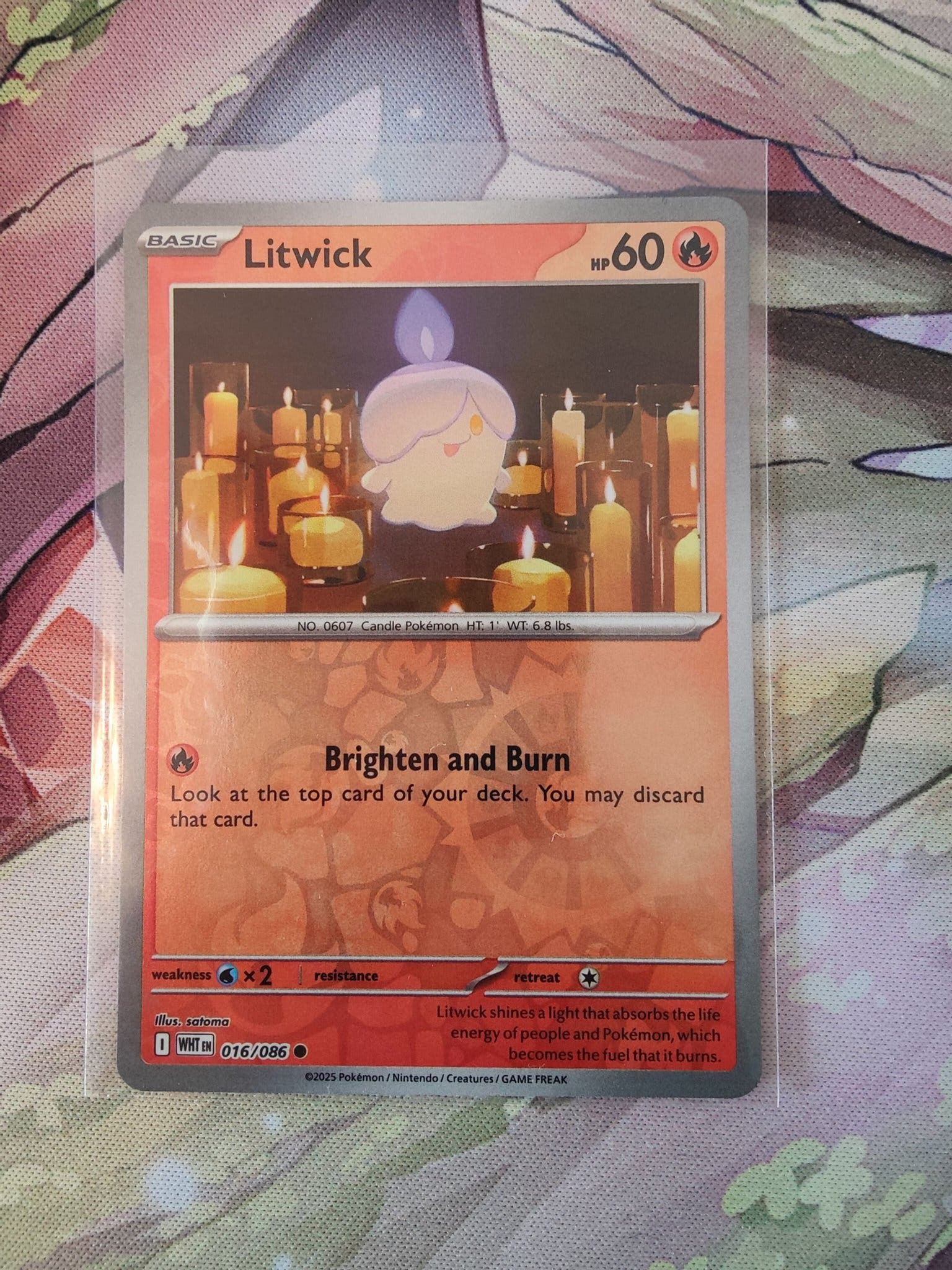 Se produkter som liknar Pokémon TCG Litwick HP60 Reve.. på Tradera ...