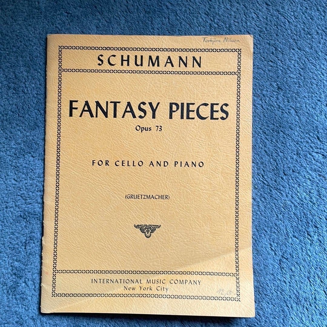 Schumann Fantasy Pieces Opus 73 för Cello och P.. | Köp på Tradera ...