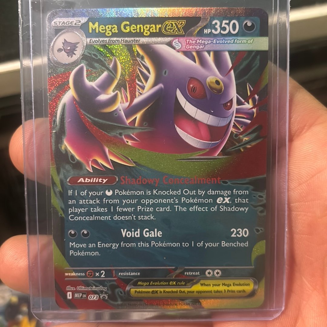 Mega Gengar ex 073 English Promo Pokemonkort | Köp på Tradera (735057395)