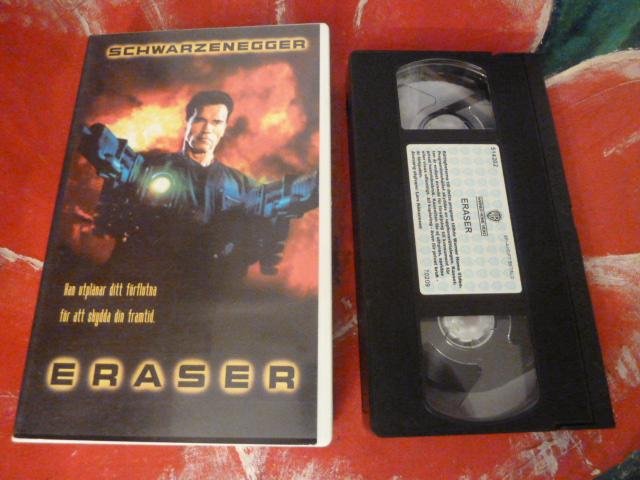 ERASER, VHS, FILM, ACTION, SV.. | Köp från keepeer14488 på Tradera ...