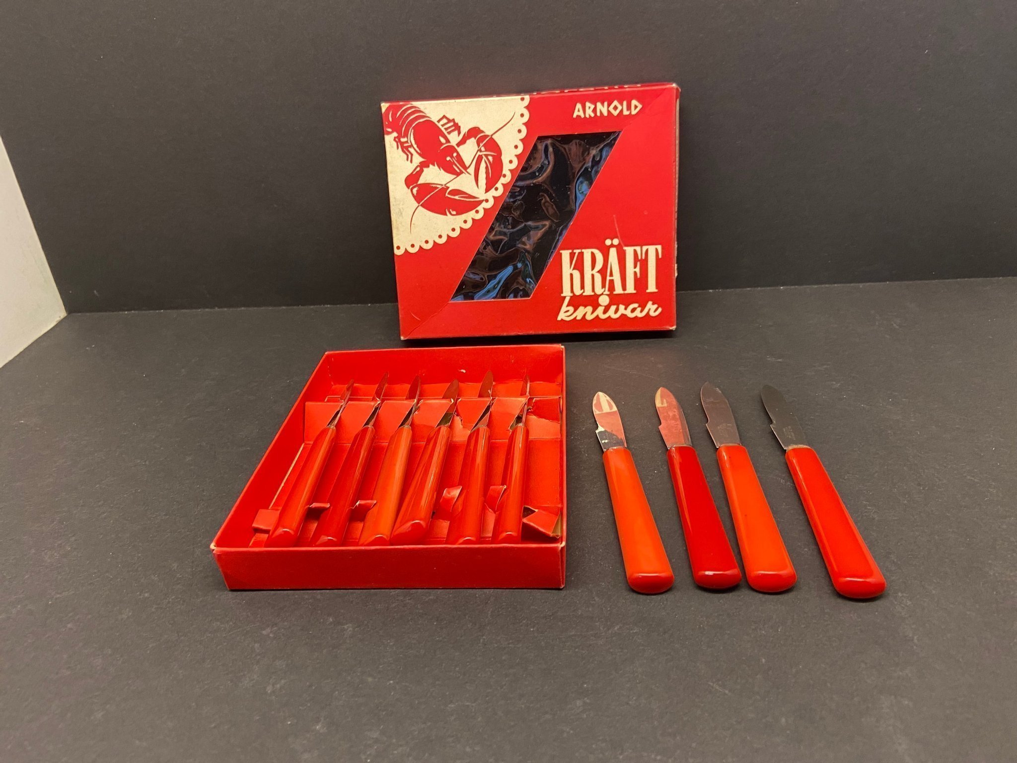 10 Stycken Kräftknivar I Originalkartong - NILS.. | Köp på Tradera ...