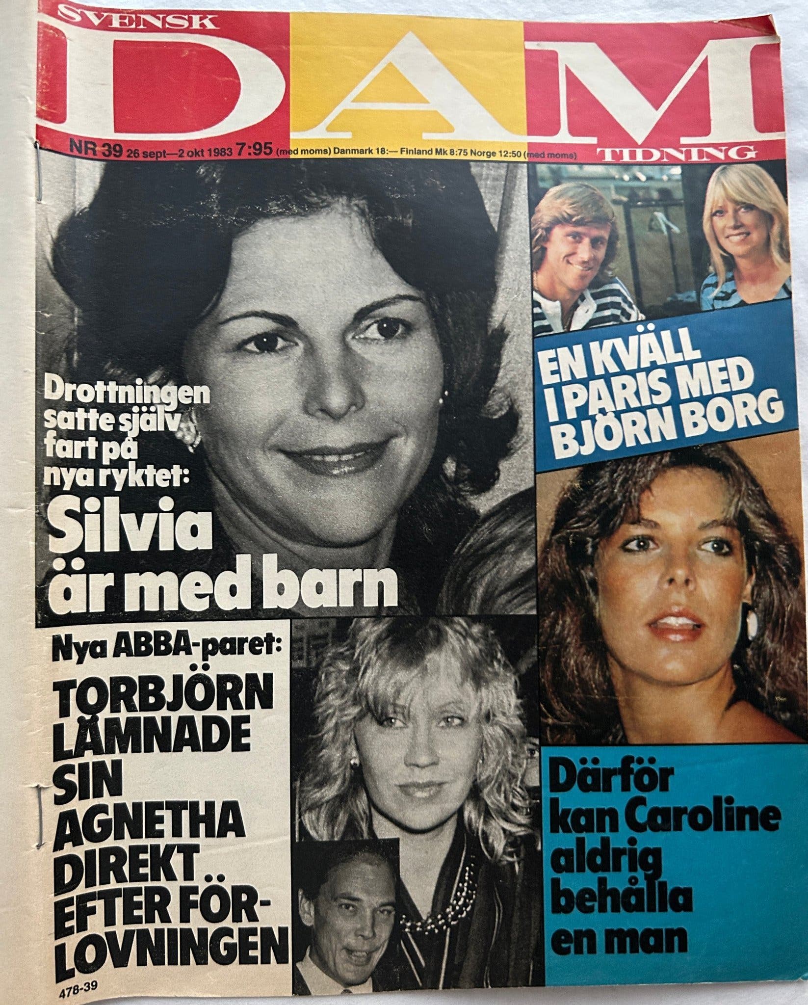Swedish magazine Agnetha from ABBA | Köp på Tradera (713569256)