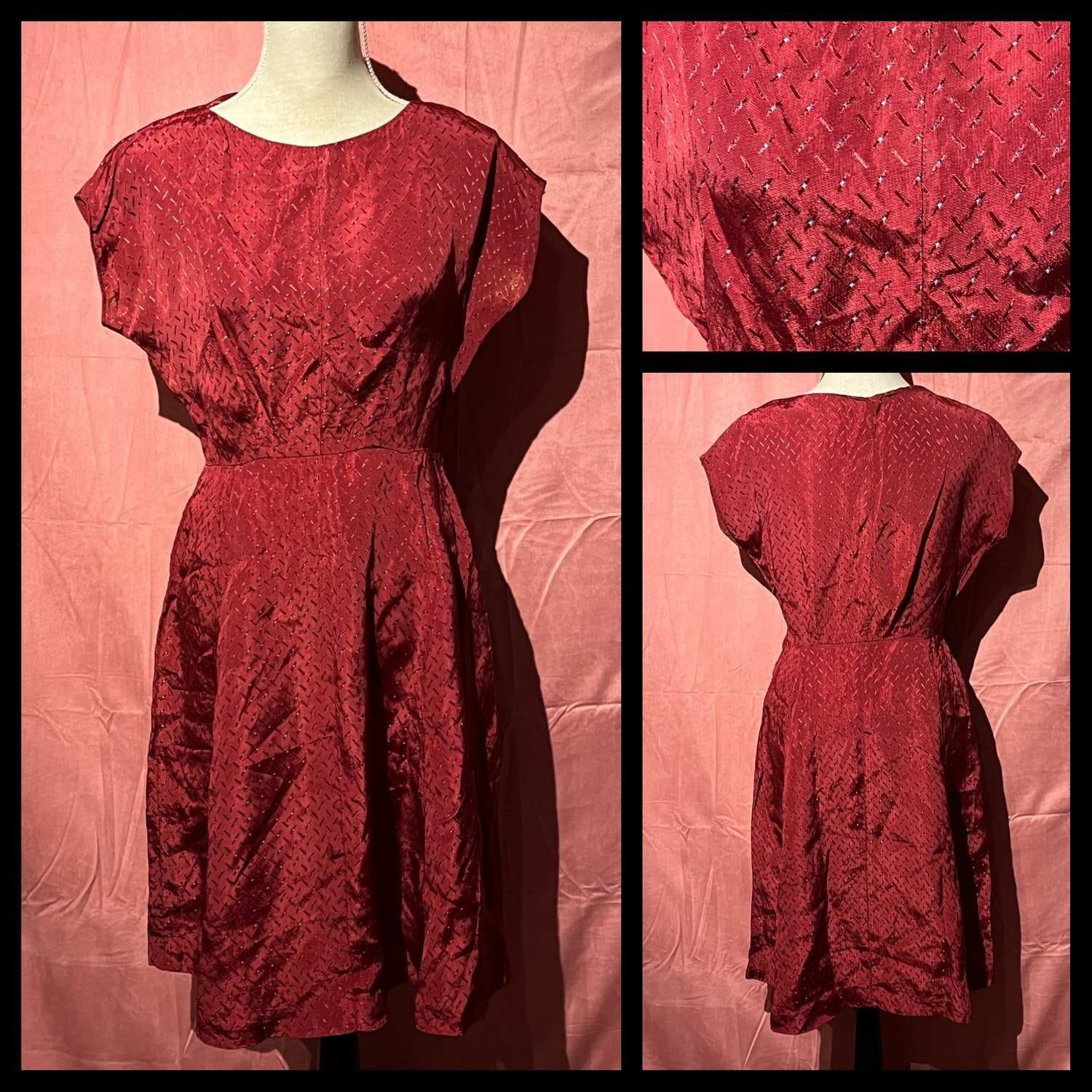 Retro vintage klänning 60-tal | Köp från Vintagetraden på Tradera ...
