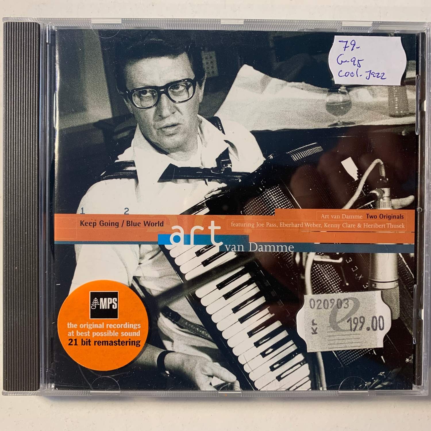 ART VAN DAMME - KEEP GOING / B.. | Köp från Retrobörsen på Tradera ...