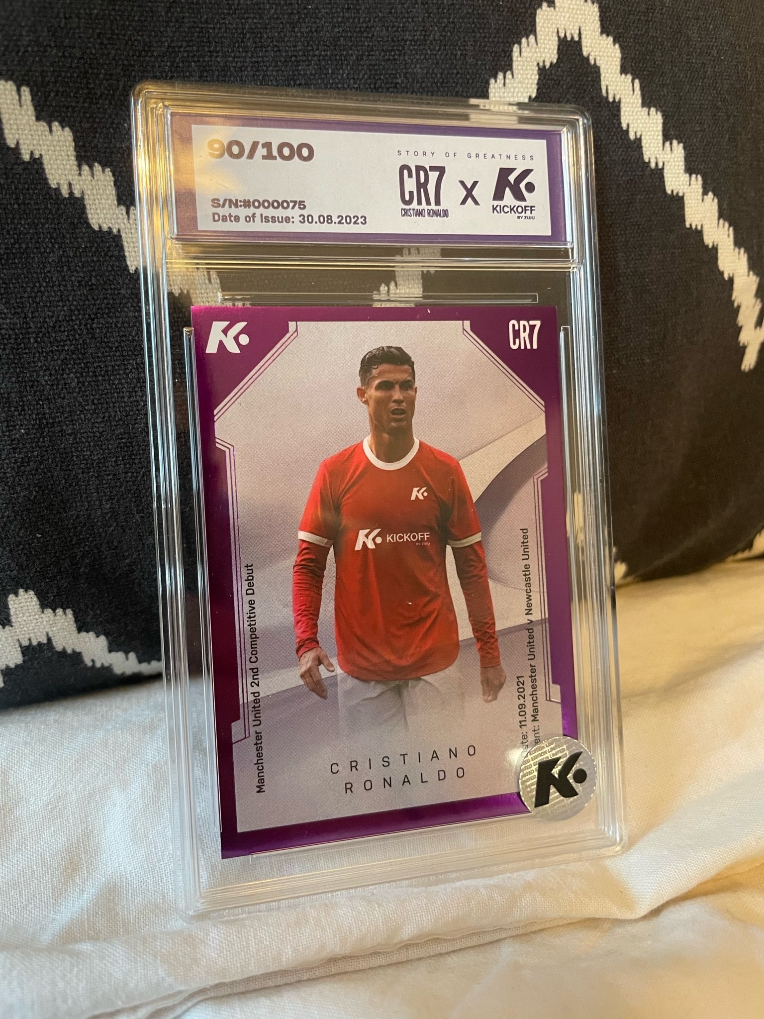 Cristiano Ronaldo 90/100 Kickoff by Zuju Manche.. | Köp på Tradera ...