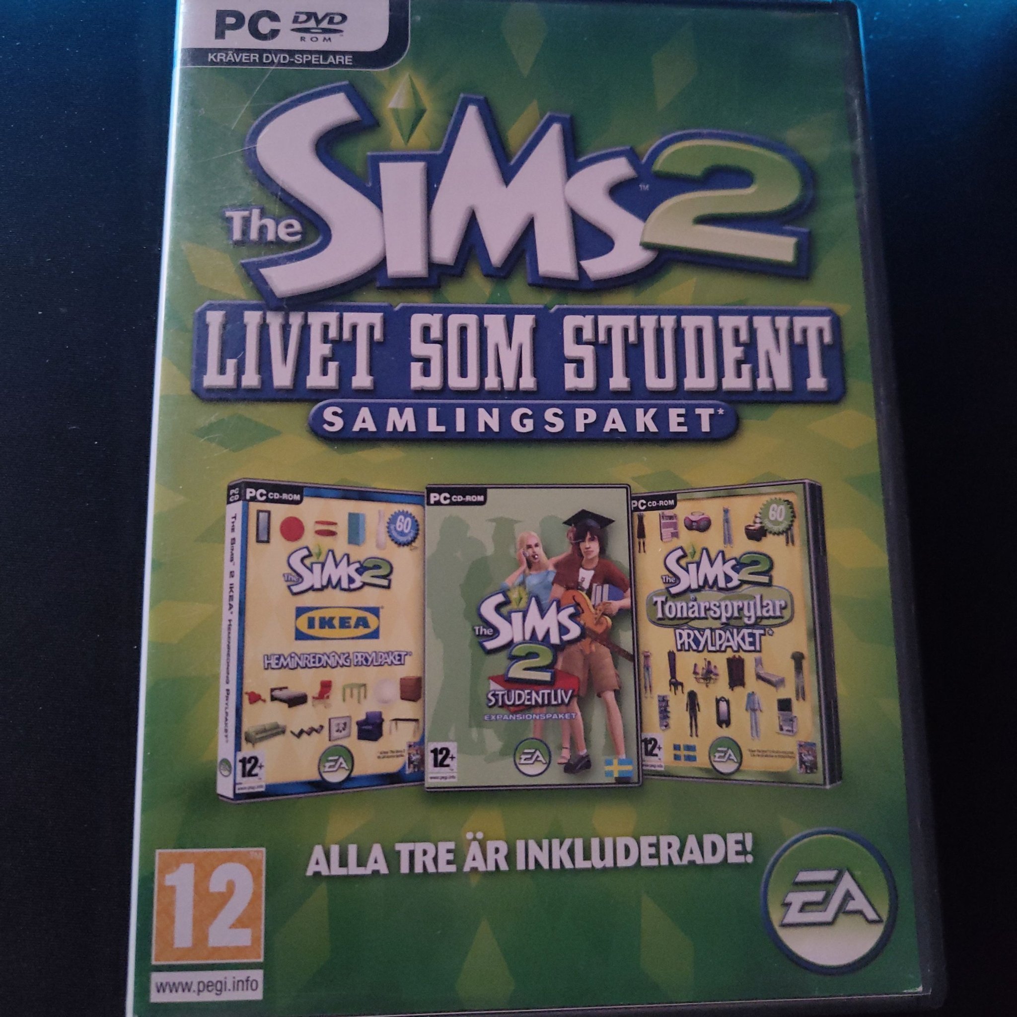 The Sims 2 Livet Som Student Samlingspacket | Köp på Tradera (719333583)