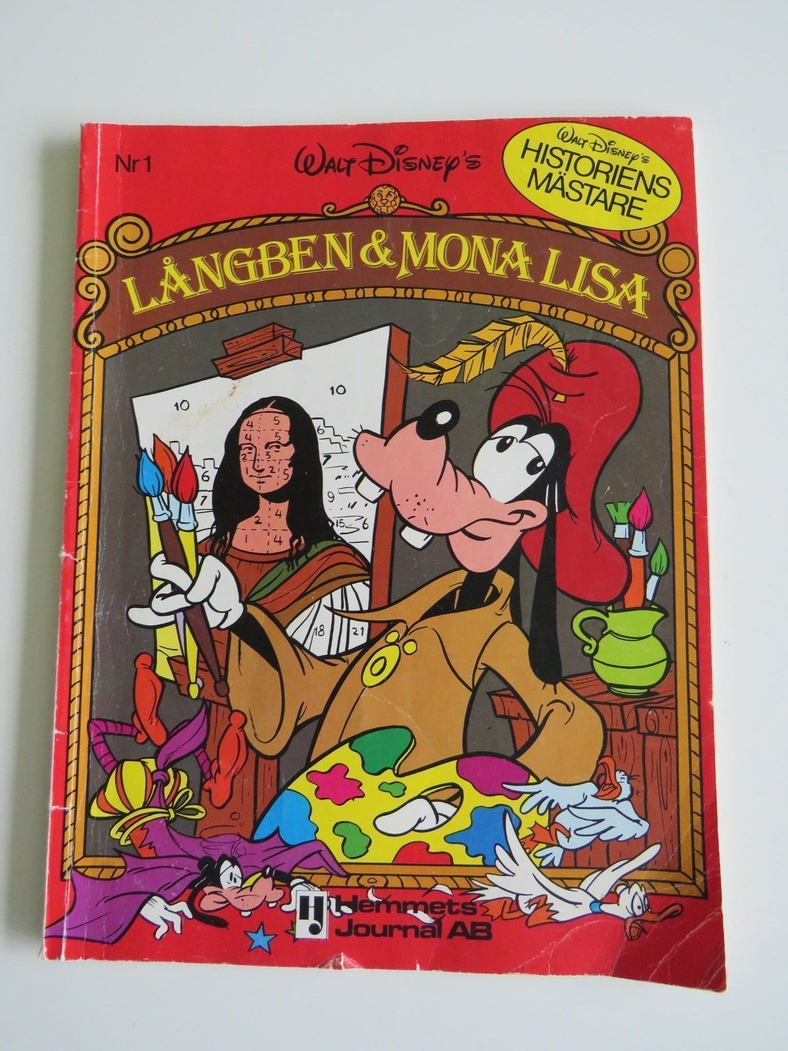 DISNEY HISTORIENS MÄSTARE NR 1 -LÅNGBEN & MONA .. | Köp på Tradera ...