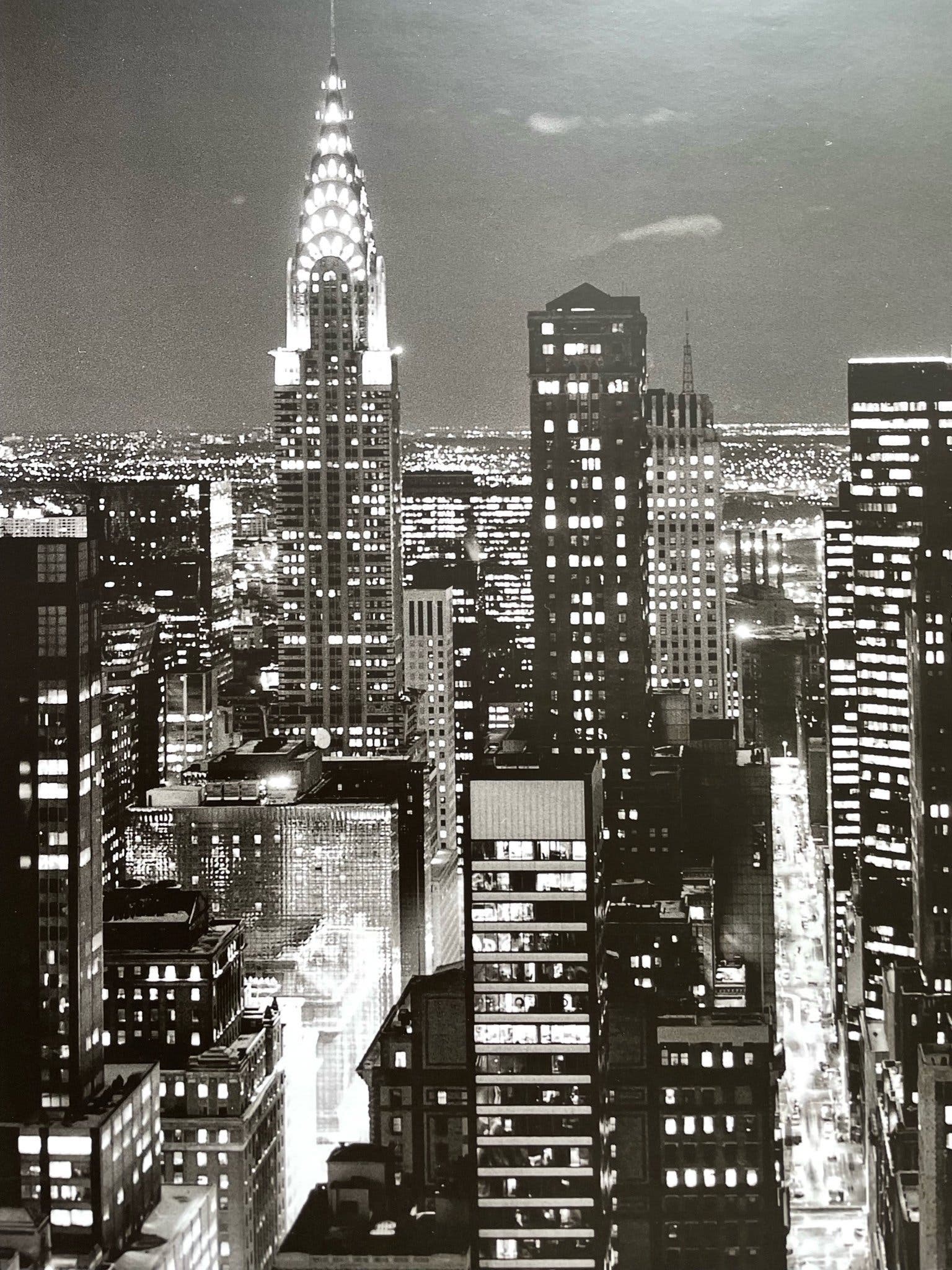Christopher Bliss - New York City - Skyline at .. | Köp på Tradera ...