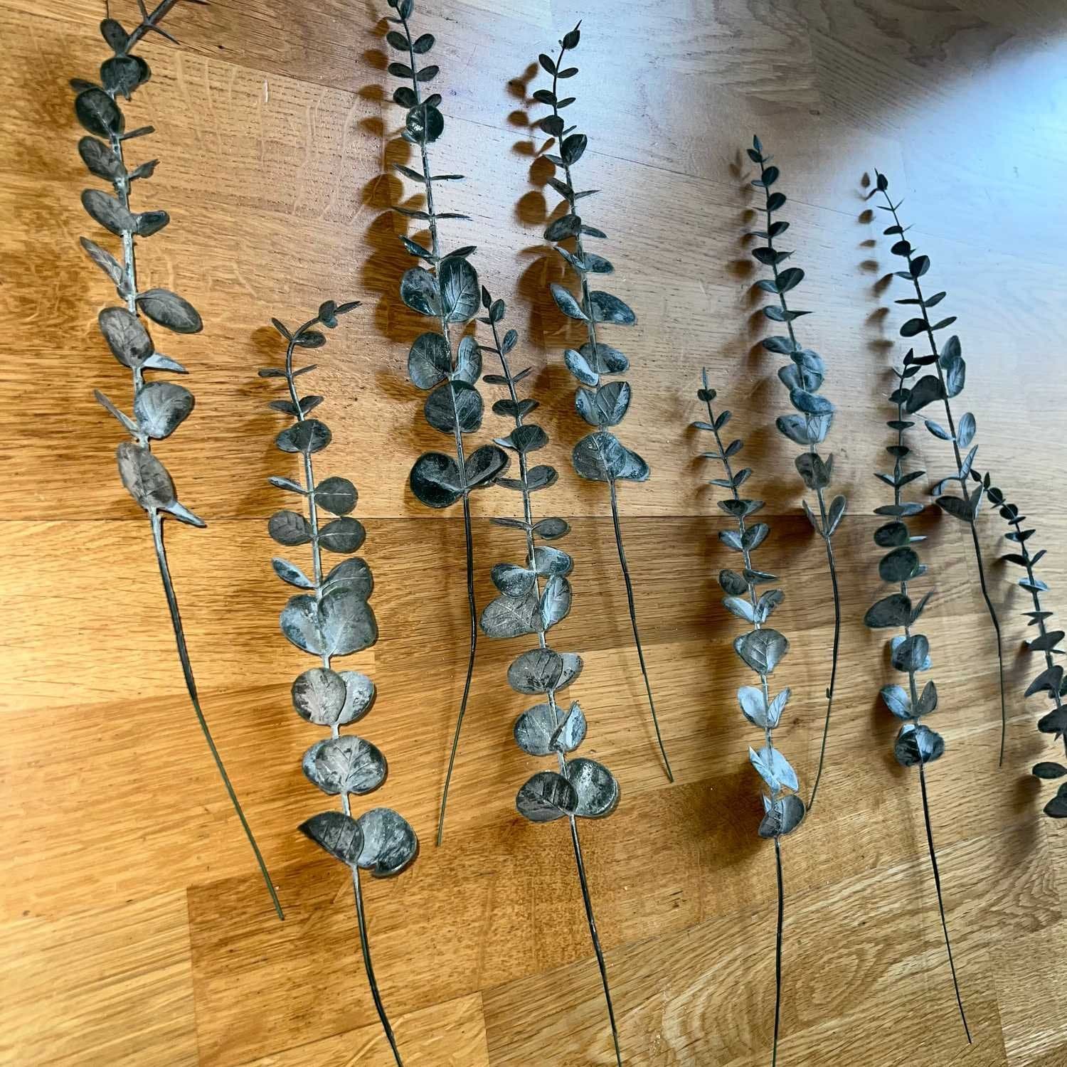 10 nya långa gröna Eucalyptus blad kvistar, big.. | Köp på Tradera ...