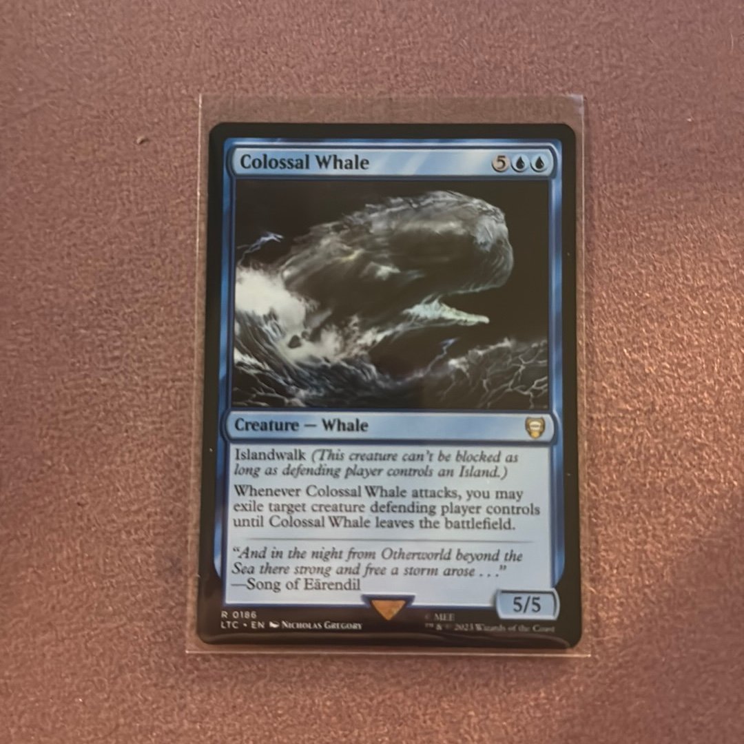 Colossal Whale - Magic The Gathering | Köp på Tradera (708926071)