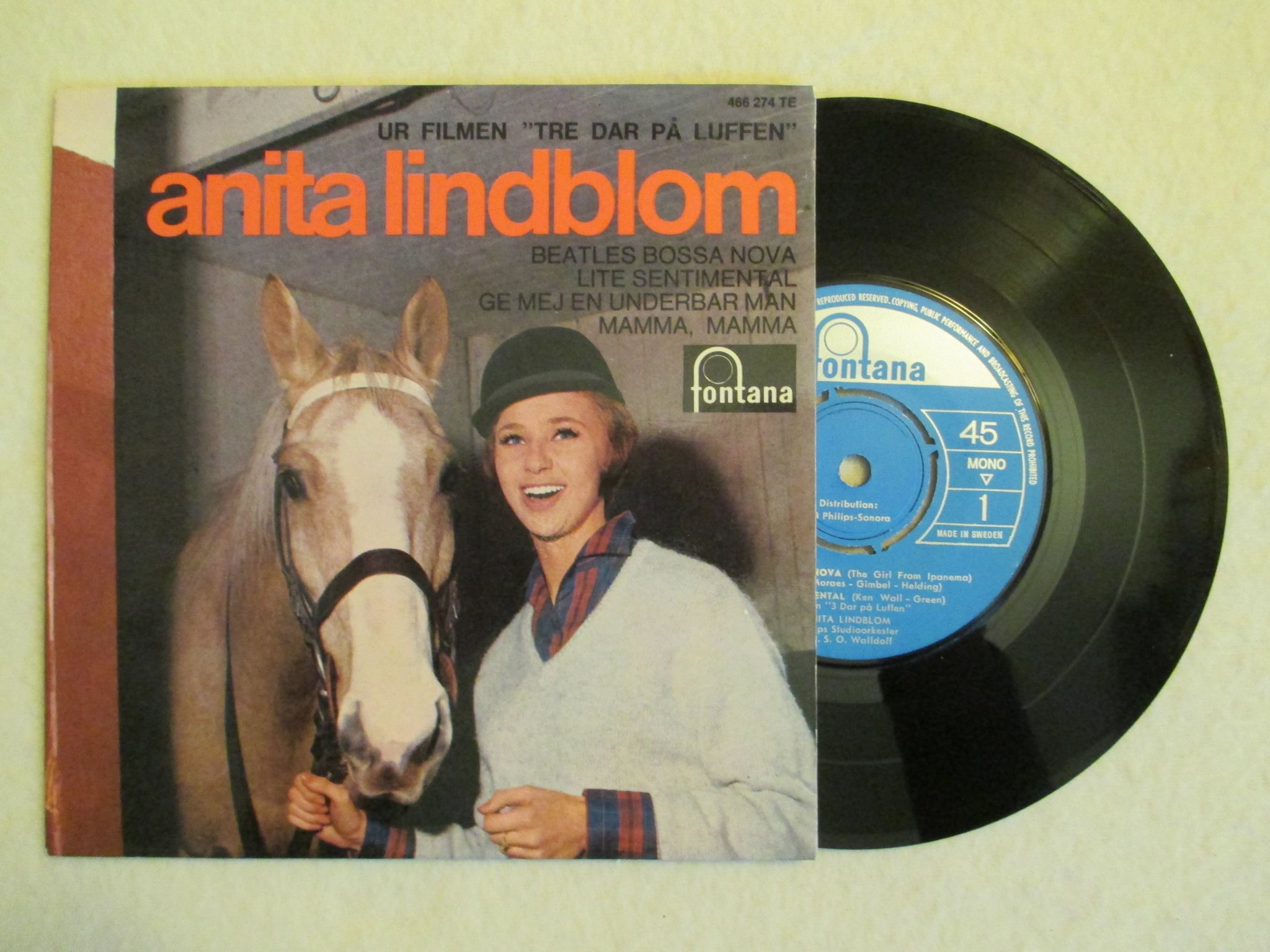 EP med Anita Lindblom - "Beatles Bossa Nova" + .. | Köp på Tradera ...