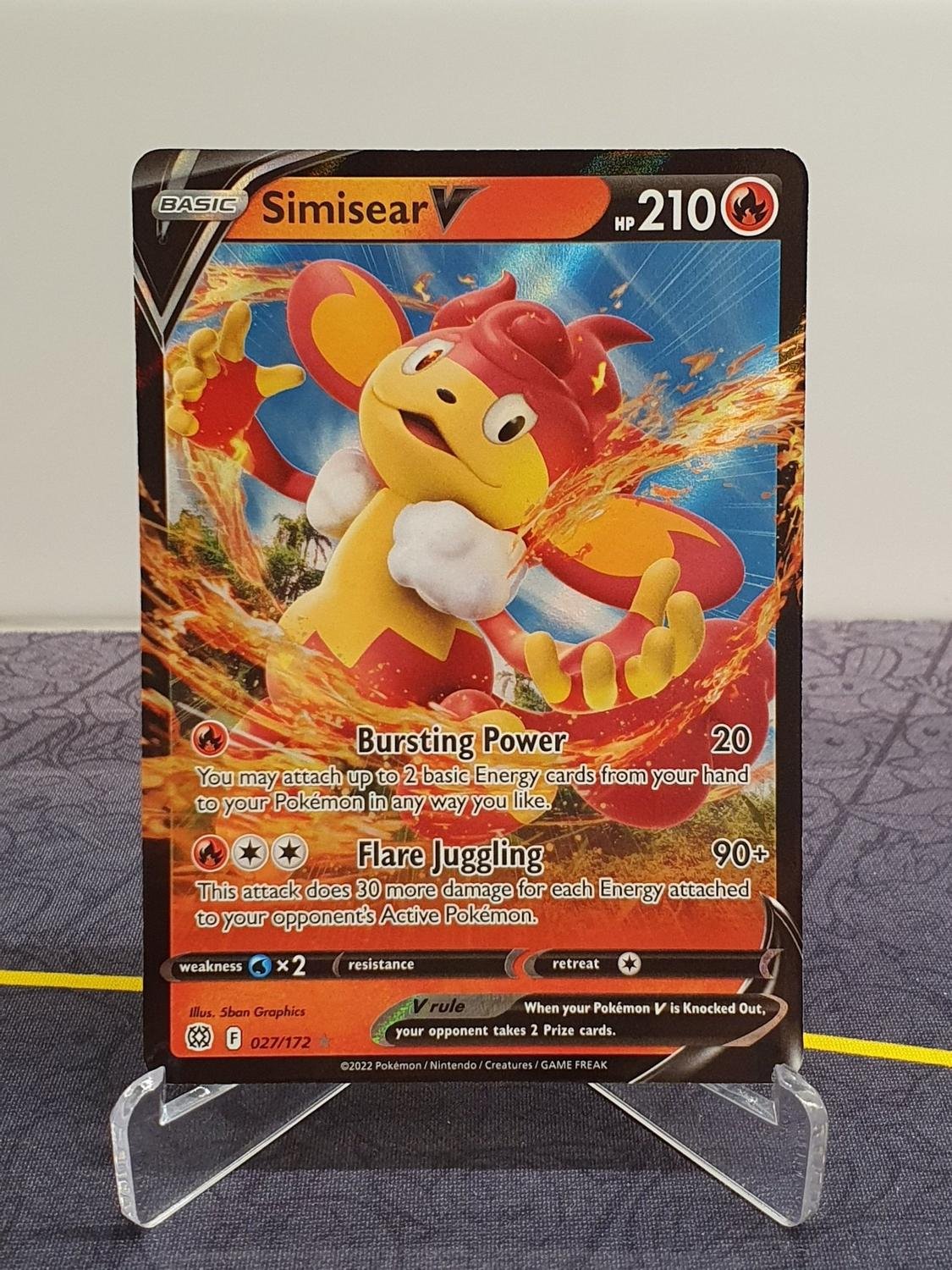 SIMISEAR V 027/172 - Ultra Rare - Brilliant Sta.. | Köp på Tradera ...