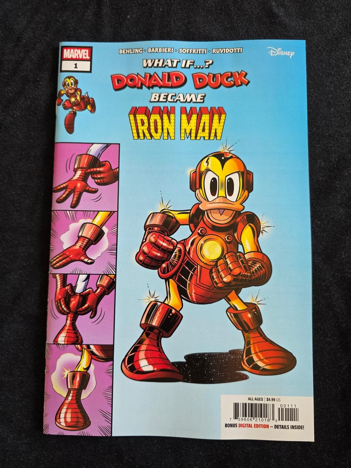 What If Donald Duck Became Iron Man (2025 Marve.. | Köp på Tradera ...