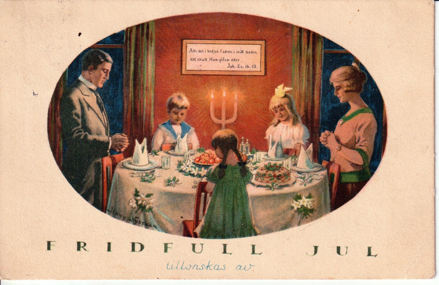 Se produkter som liknar Jenny Nyström- FRIDFULL JUL -.. på Tradera ...