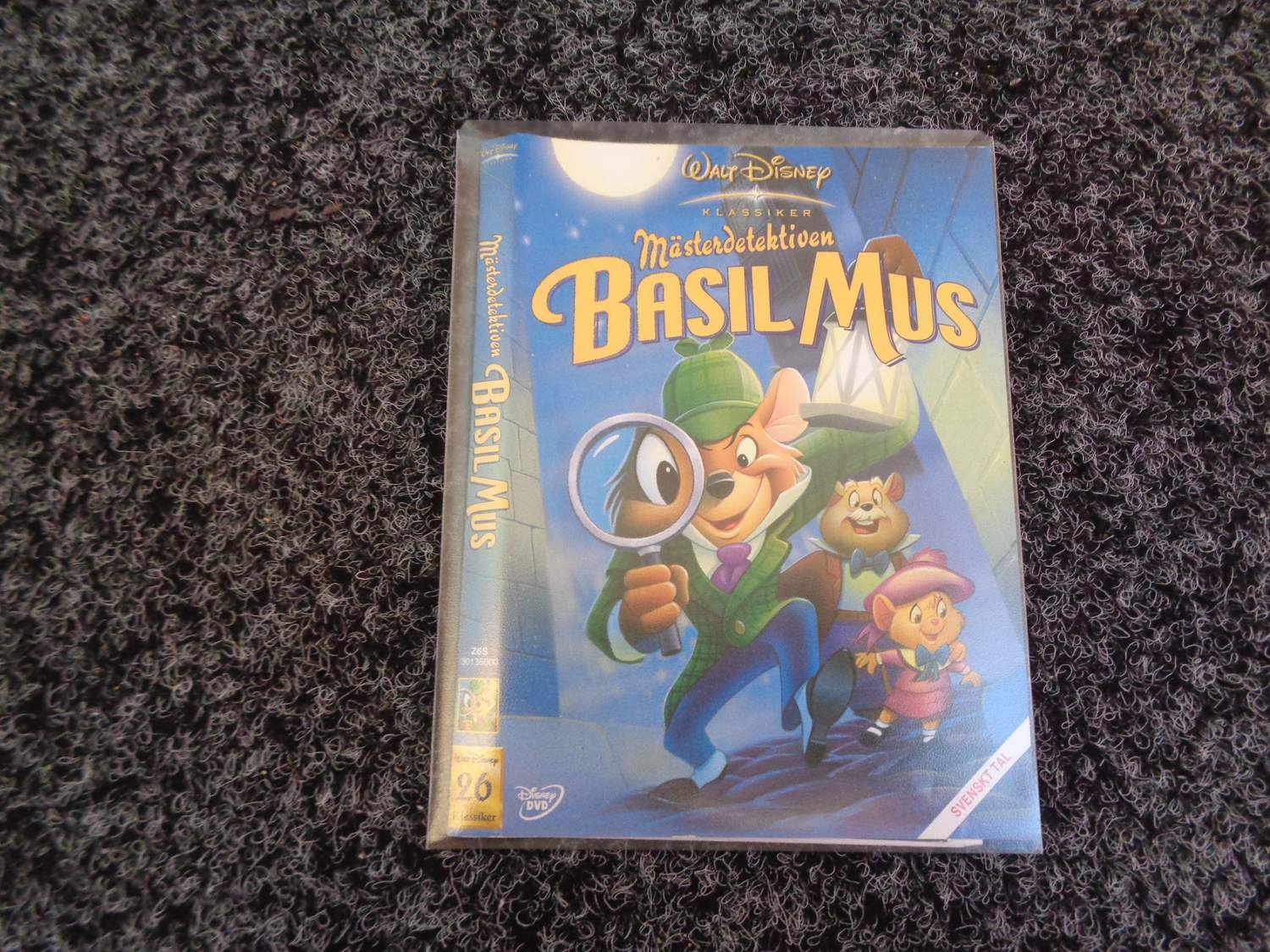 DVD-MÄSTERDETEKTIVEN BASIL MUS *Klassiker 26* | Köp på Tradera (576161891)