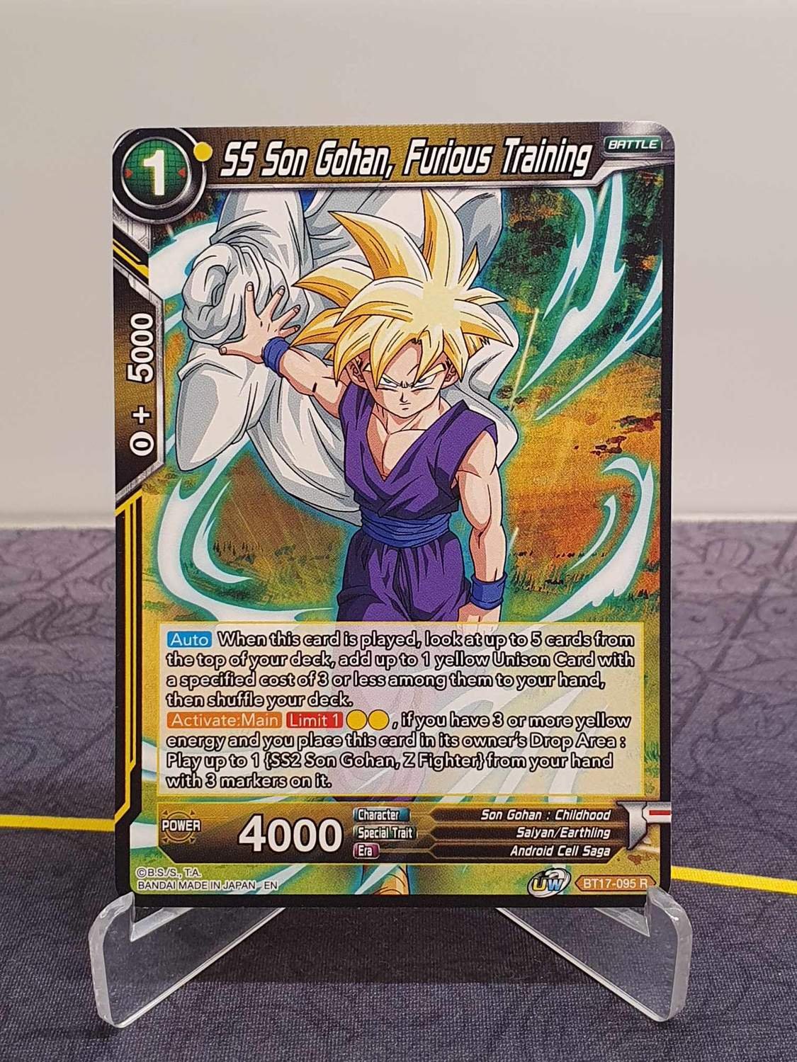 SS SON GOHAN, FURIOUS TRAINING - Rare - Ultimat.. | Köp på Tradera ...