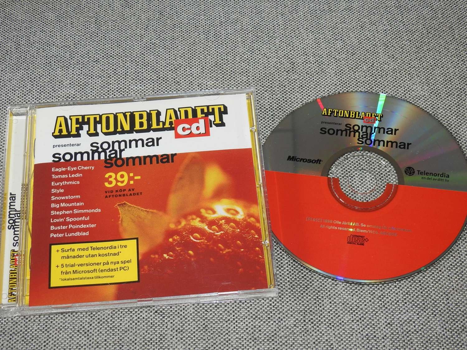 Aftonbladet - Sommar Sommar Sommar CD 1998: Eur.. | Köp på Tradera ...