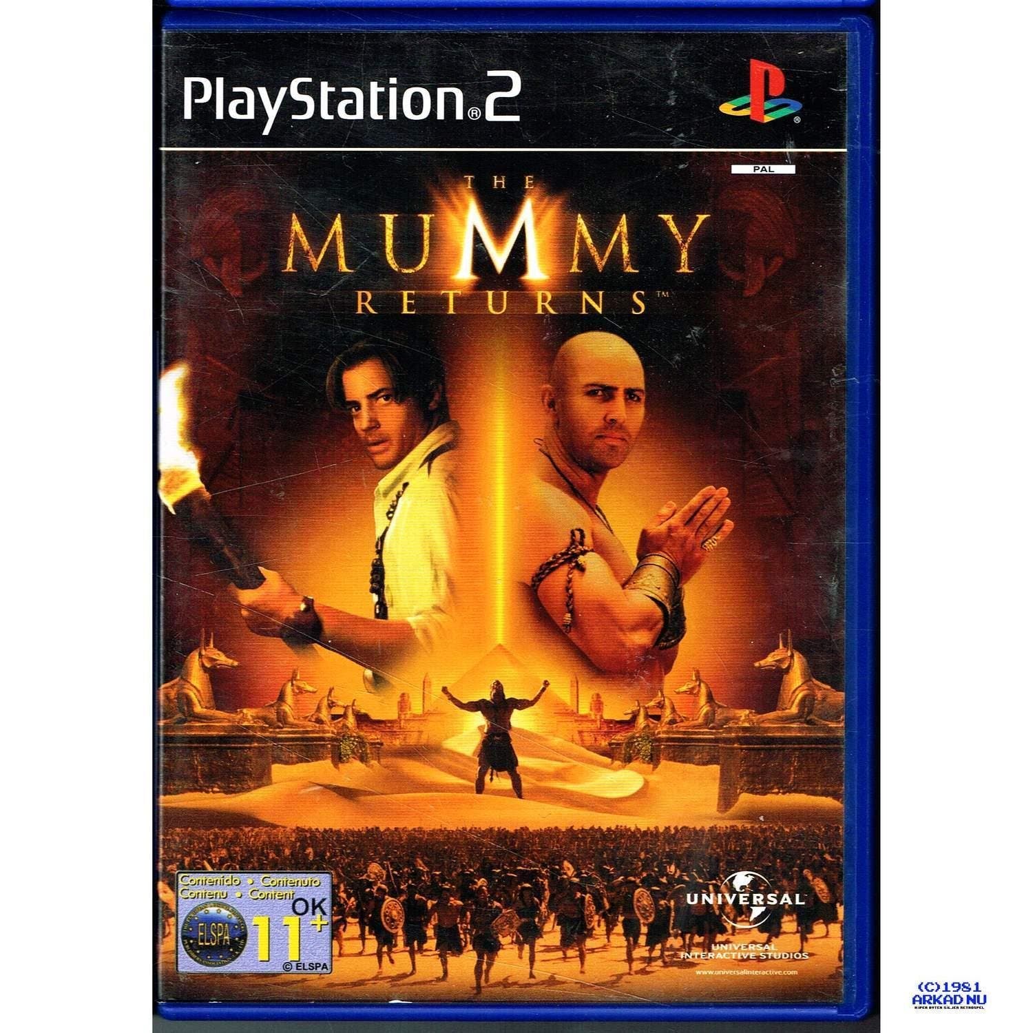 THE MUMMY RETURNS PS2 - | Köp från arkadnu på Tradera (651308642)