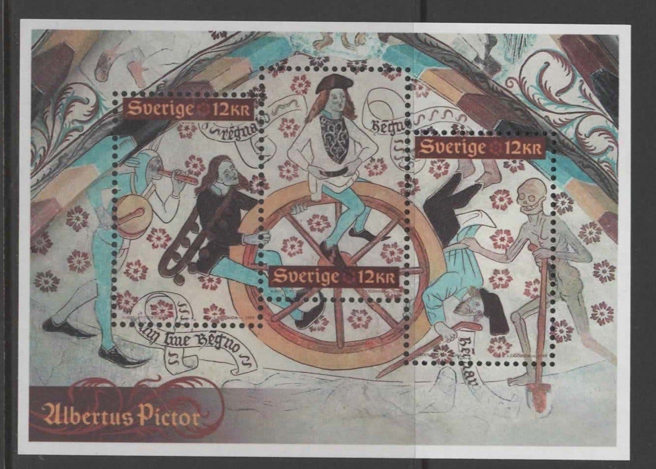 Postfriskt block BL26 Albertus Pictor | Köp på Tradera (736873590)