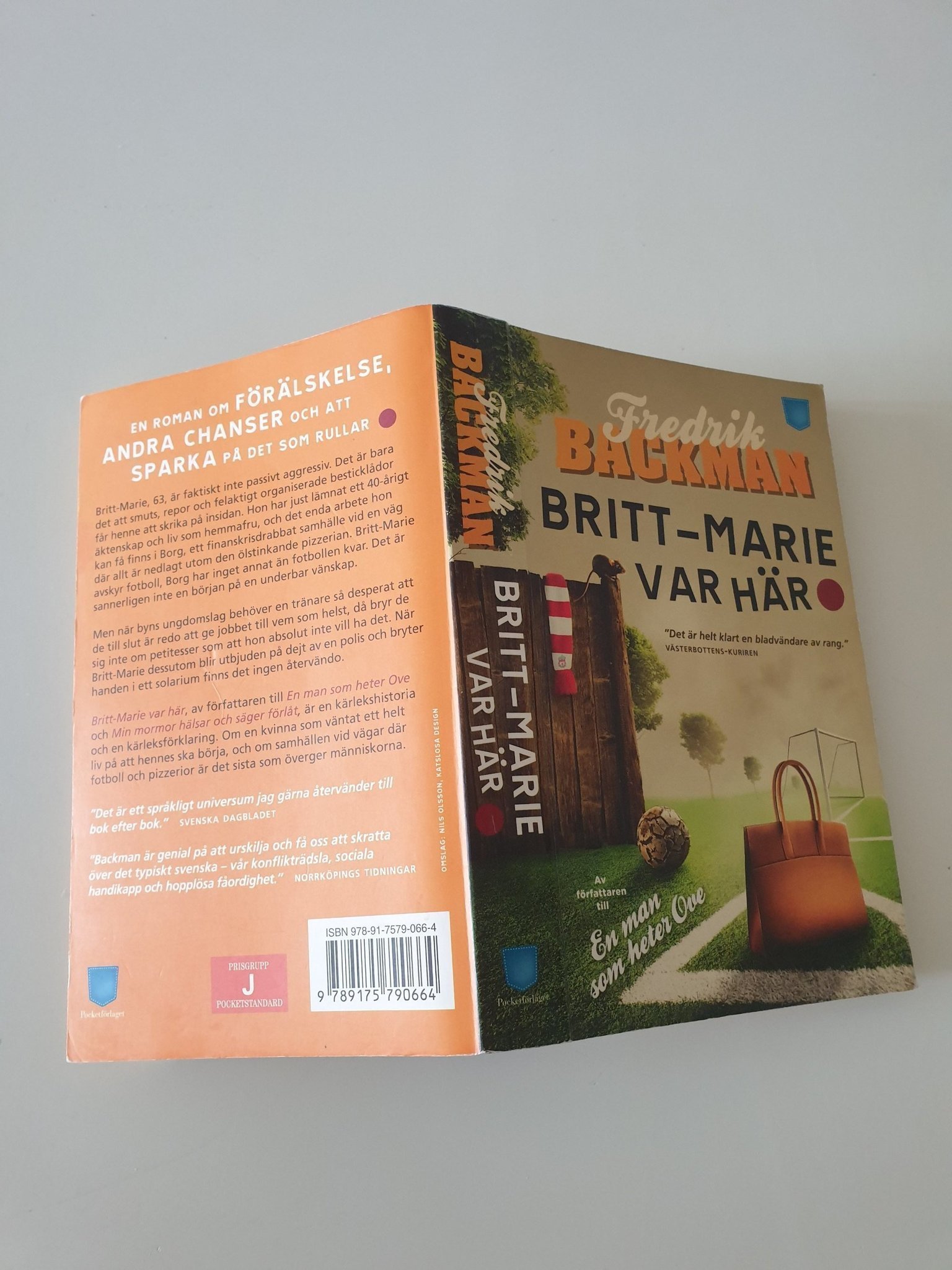 Bok, Britt- Marie var här, Fredrik Backman, try.. | Köp på Tradera ...