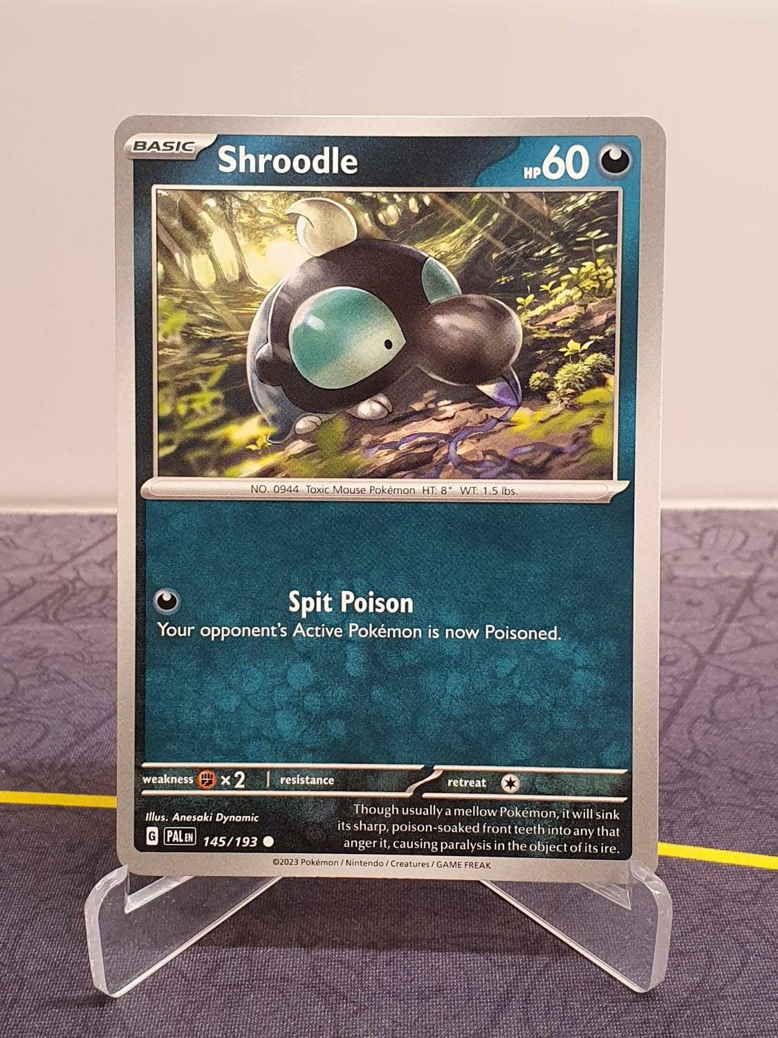 SHROODLE 145/193 - Paldea Evolved - Pokémon Kort | Köp på Tradera ...