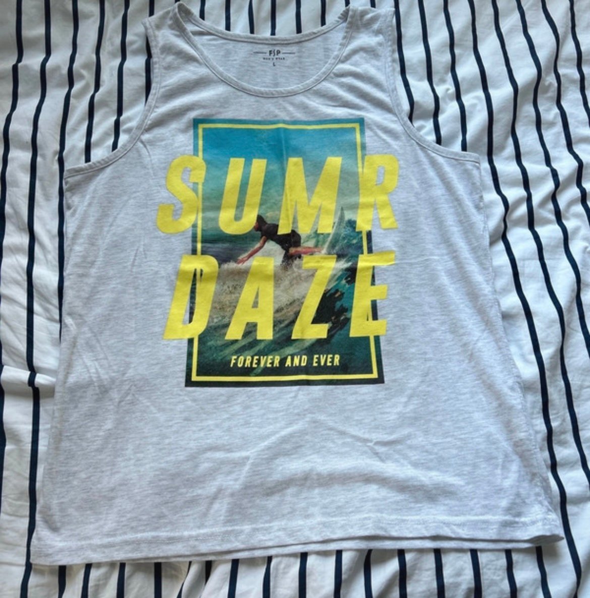 FSP grå tanktopp, storlek L | Köp på Tradera (710036872)