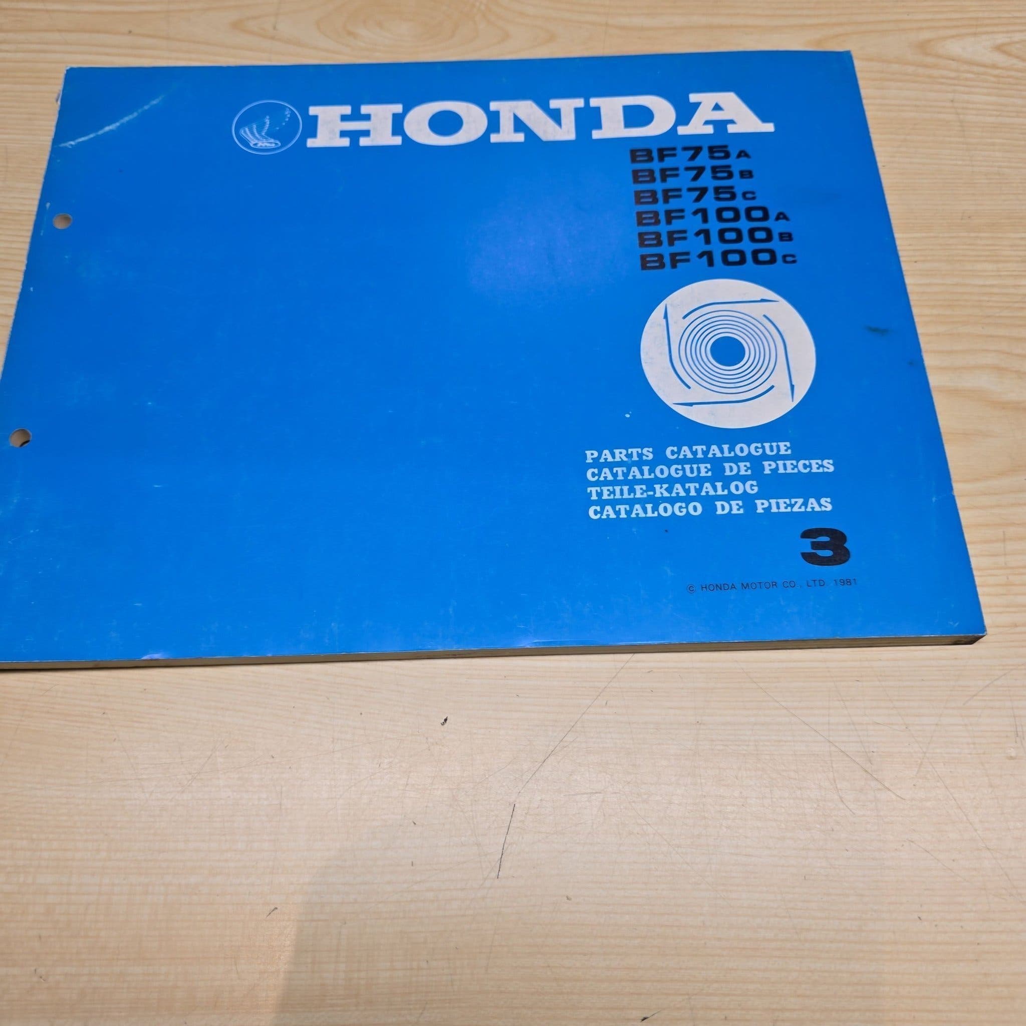 Honda BF75A BF75B BF75C BF100A BF100B BF100C Pa.. | Köp på Tradera ...