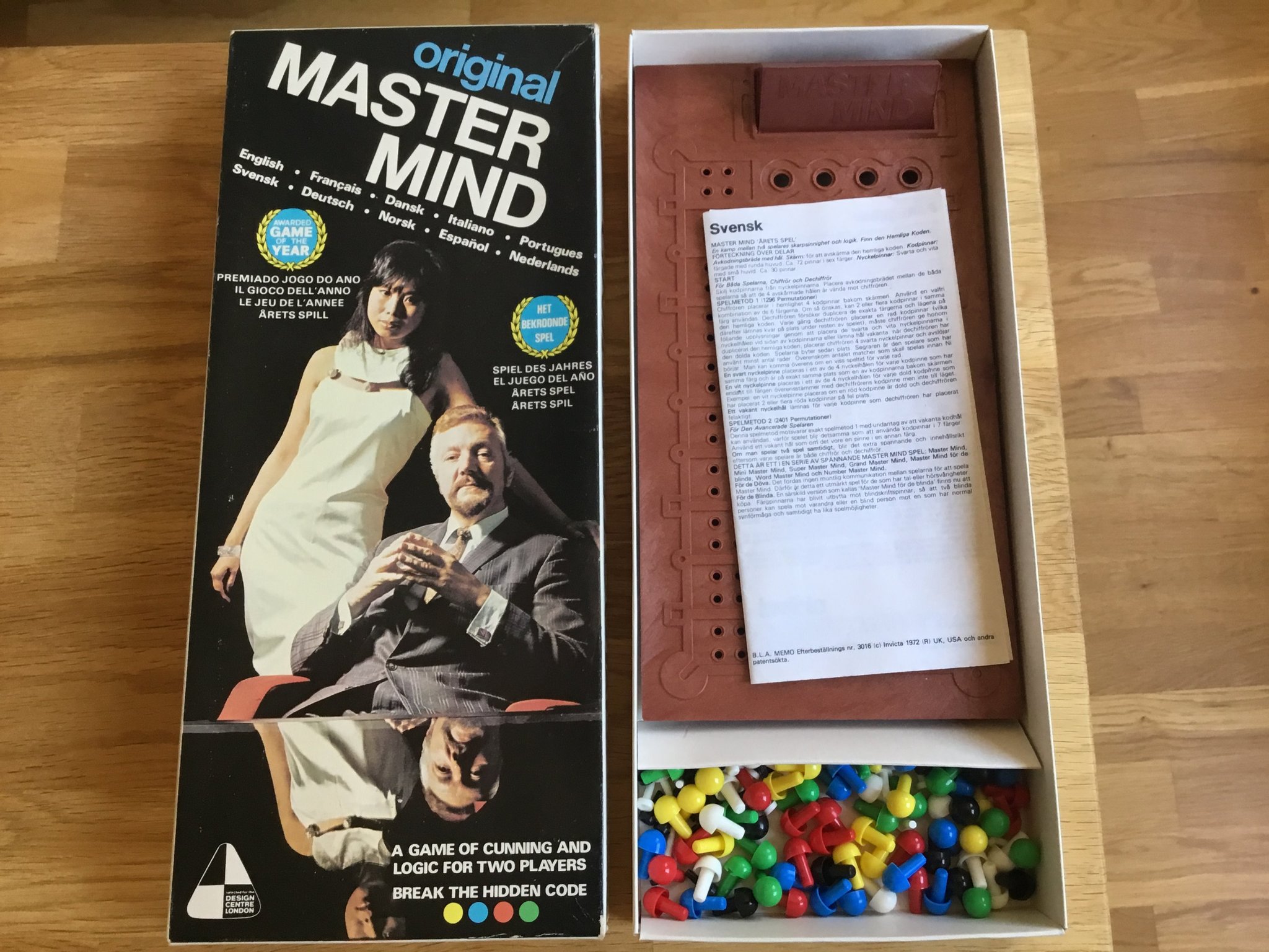 MASTERMIND ORIGINAL KOMPLETT I MYCKET FINT SKIC.. | Köp på Tradera ...
