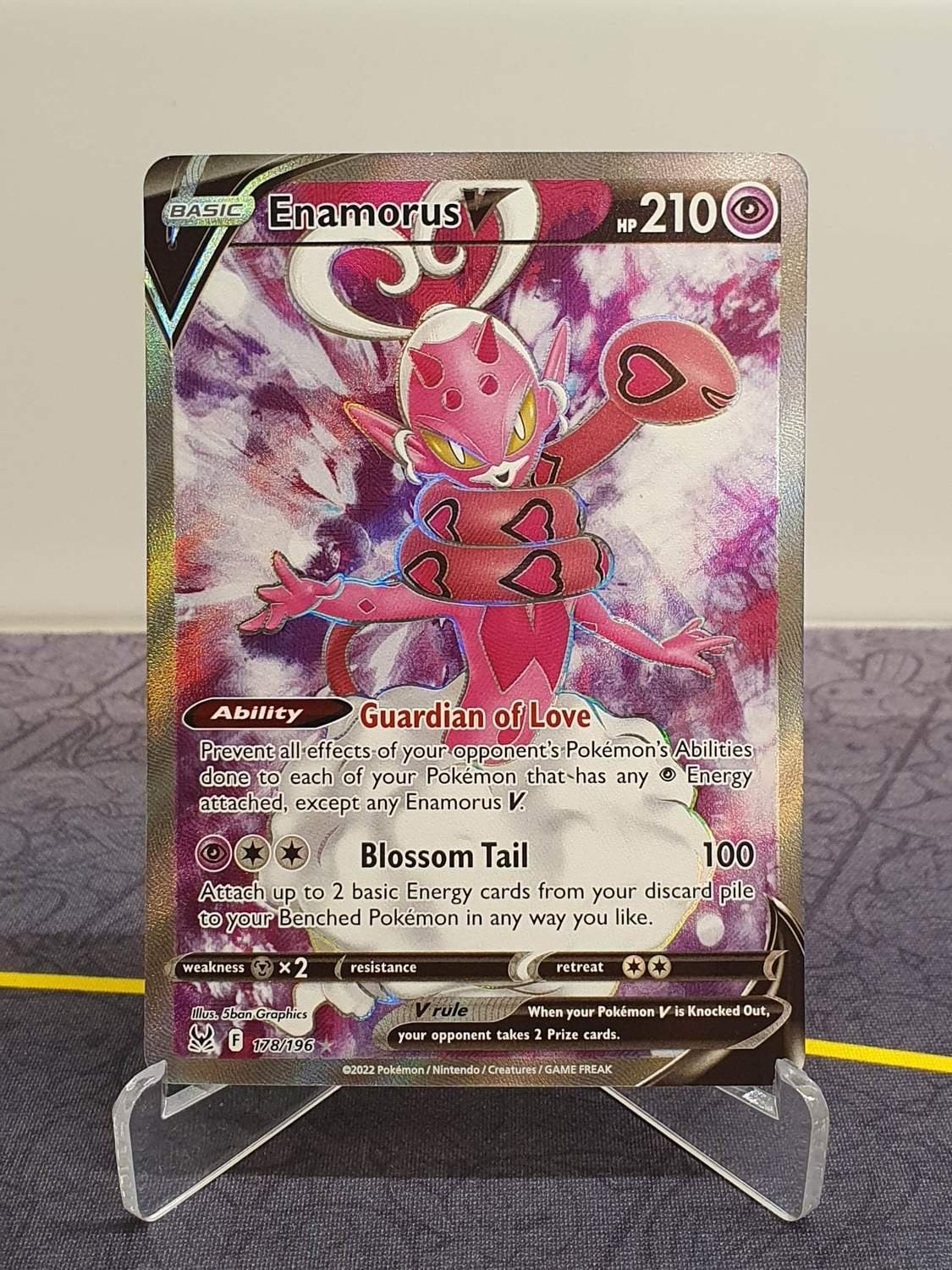 ENAMORUS V 178/196 - Ultra Rare Full Art - Lost.. | Köp på Tradera ...